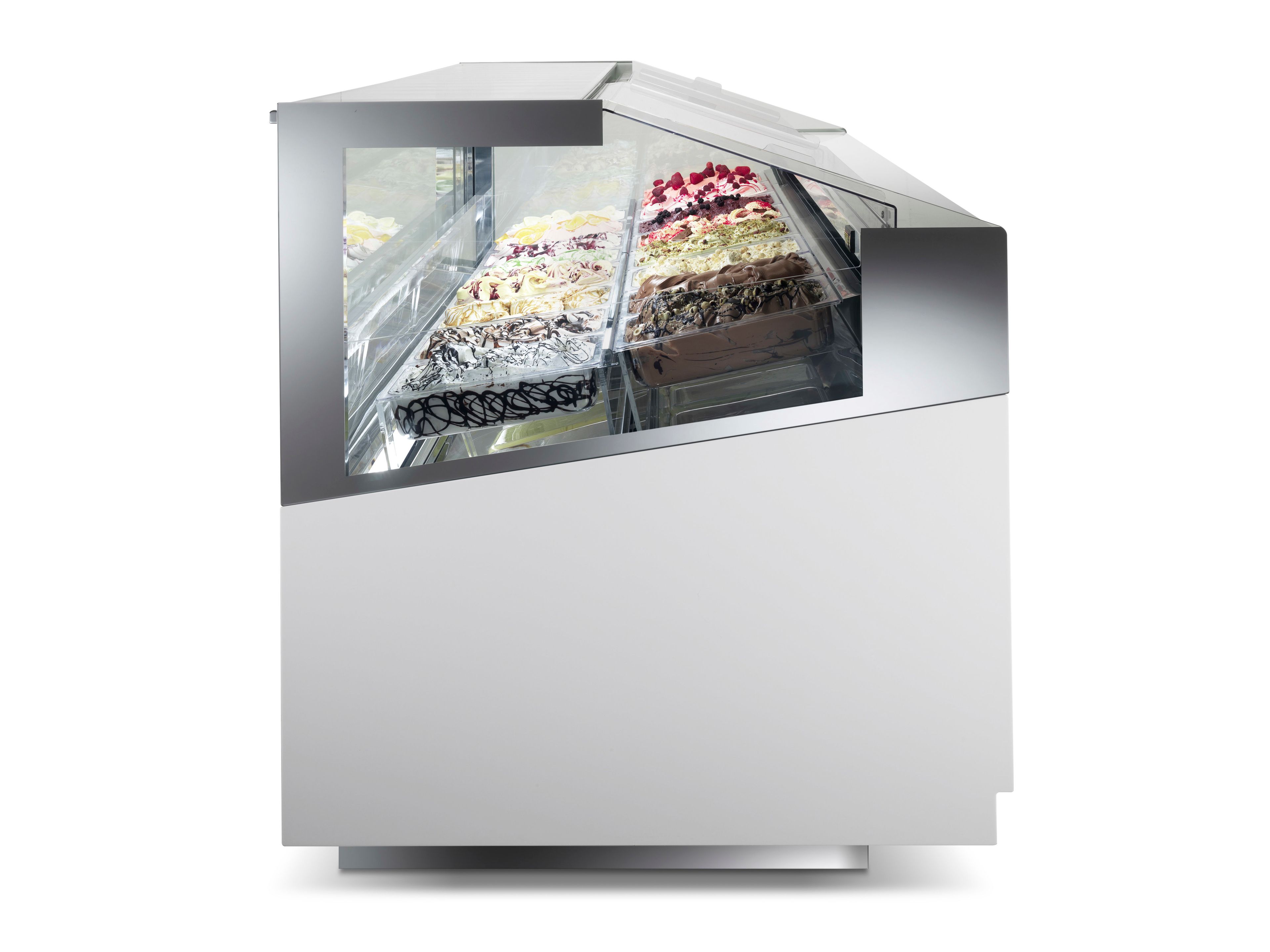 3D SHOW | Ice cream Refrigerated display cabinet Counter ice cream ...