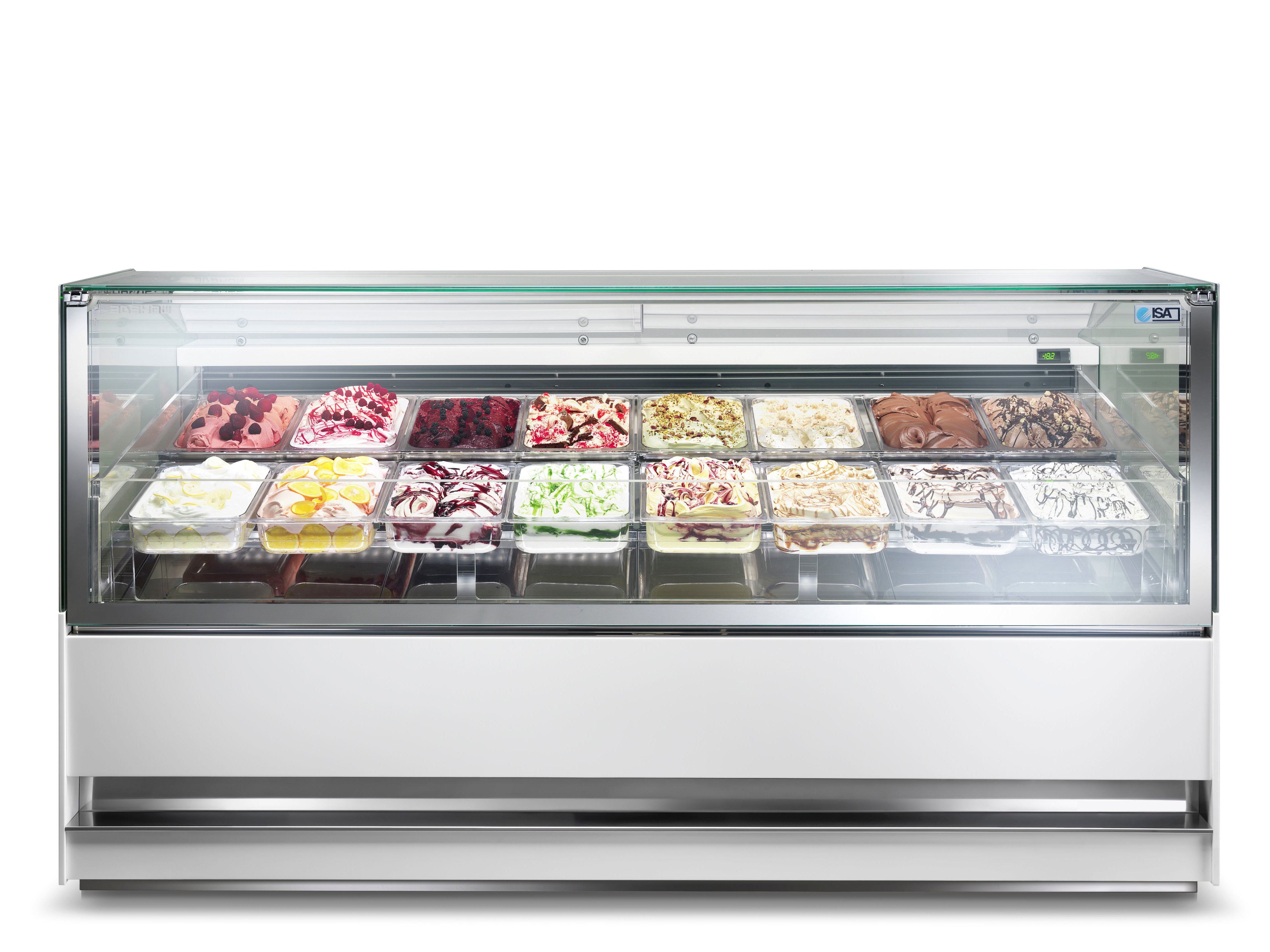 3D SHOW | Ice cream Refrigerated display cabinet Counter ice cream ...