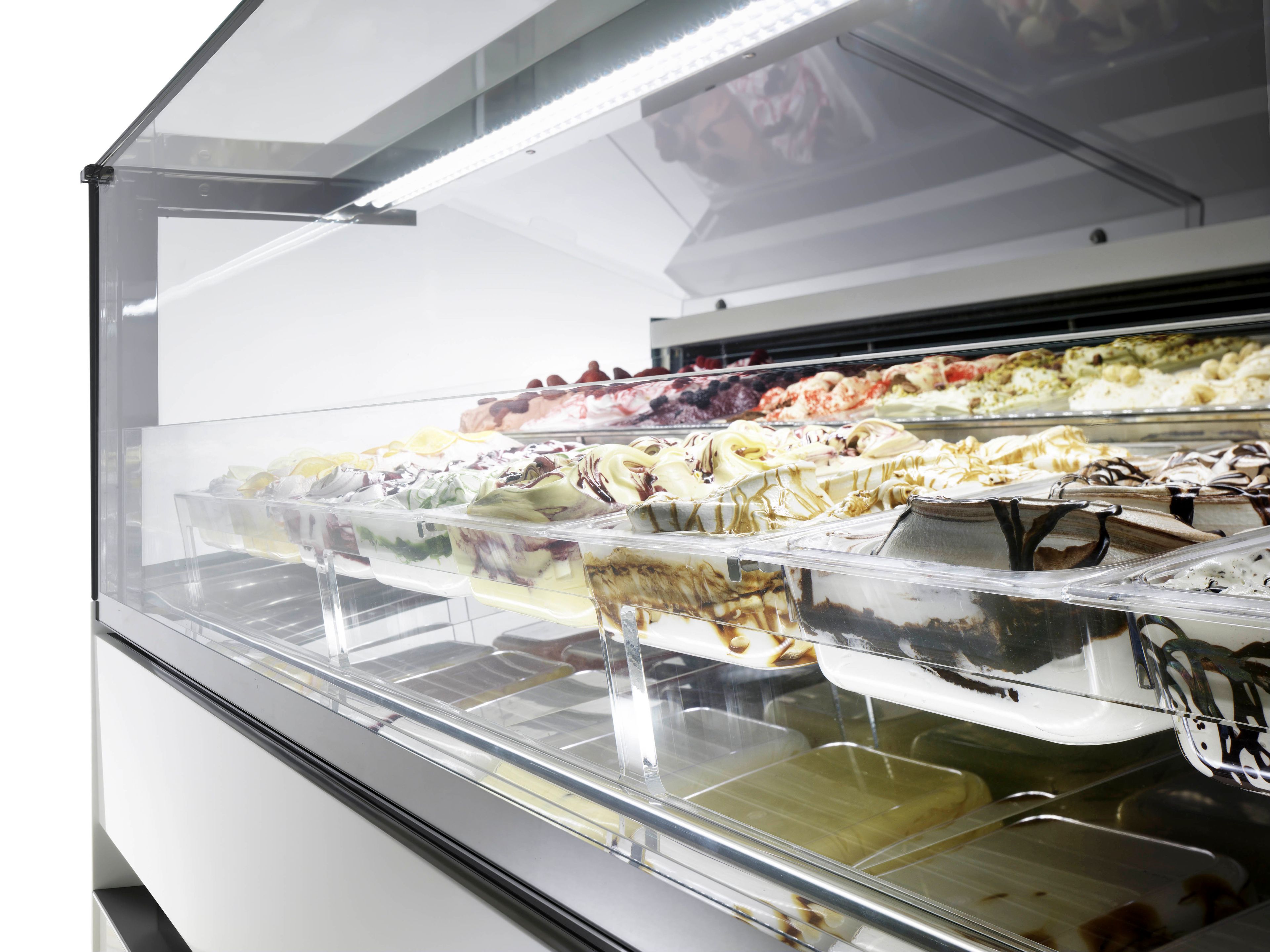 3D SHOW | Ice cream Refrigerated display cabinet Counter ice cream ...