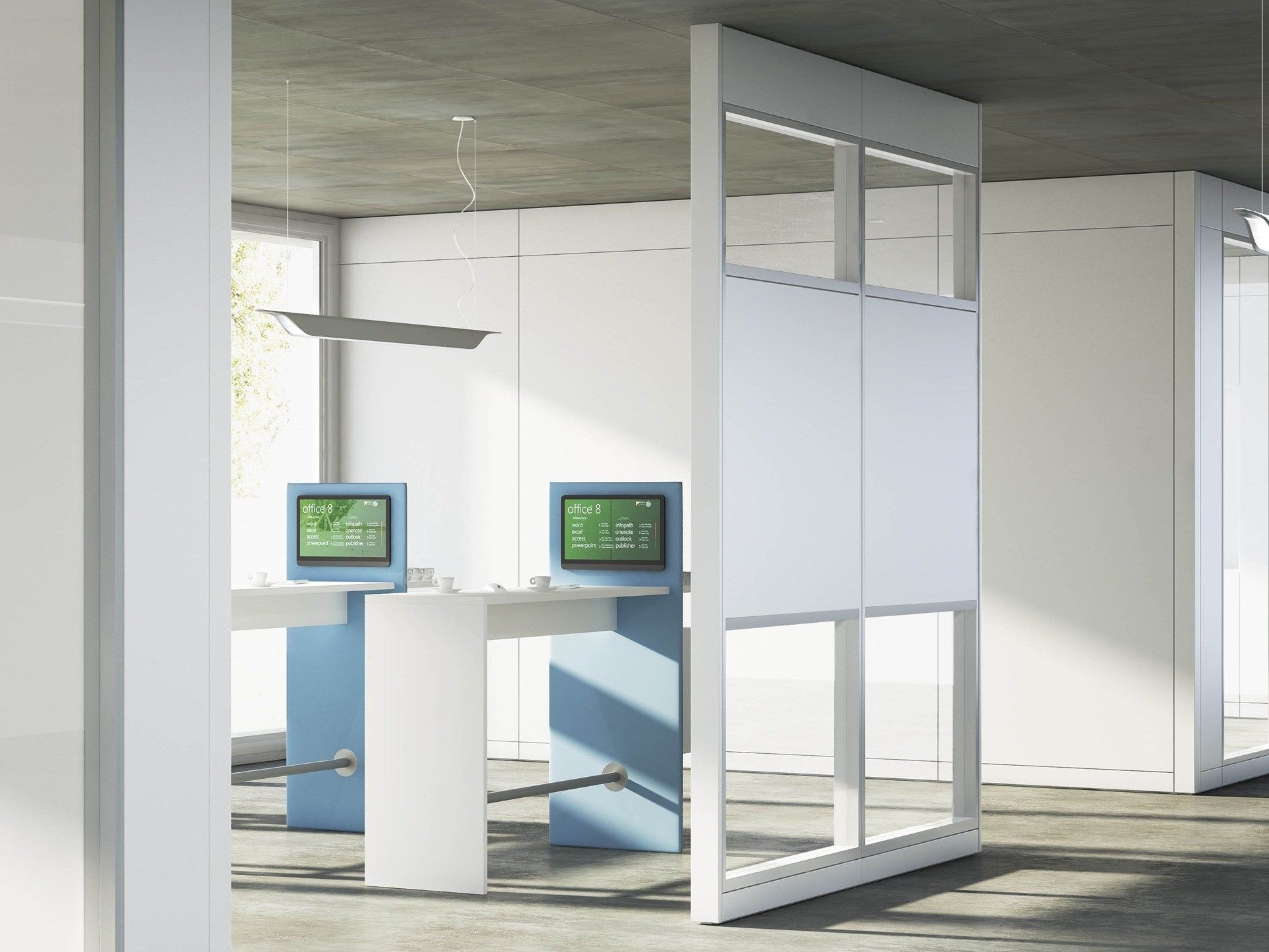 Office booth 40/70 SYSTEM By FANTONI