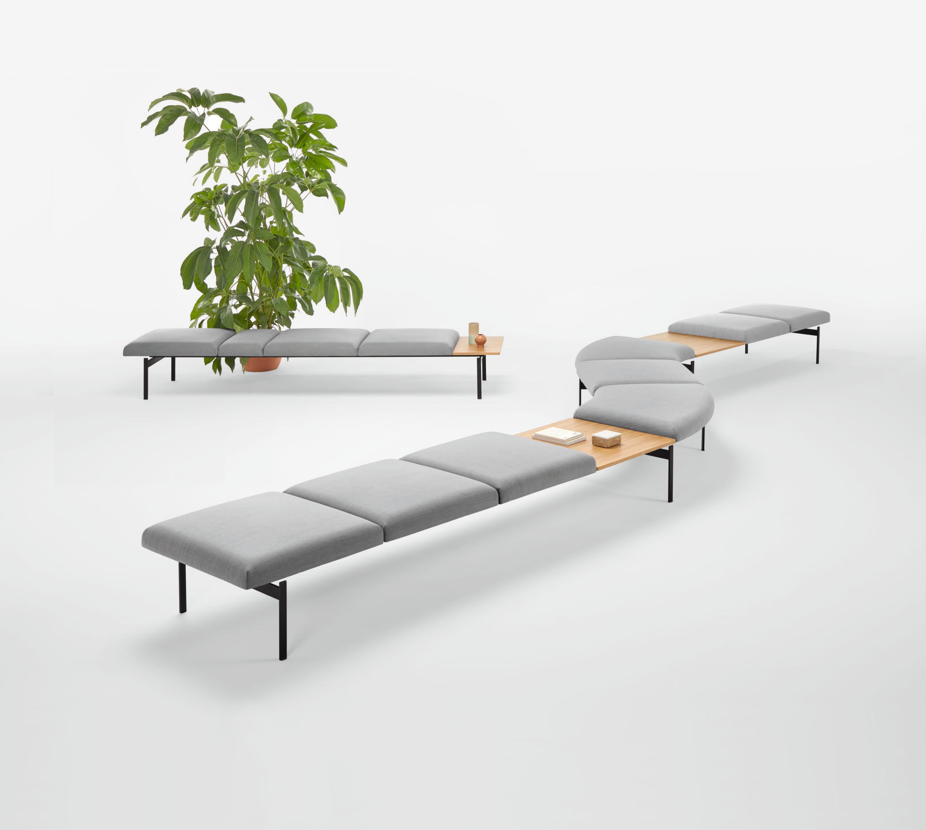 LAPSE Bench seating By INCLASS