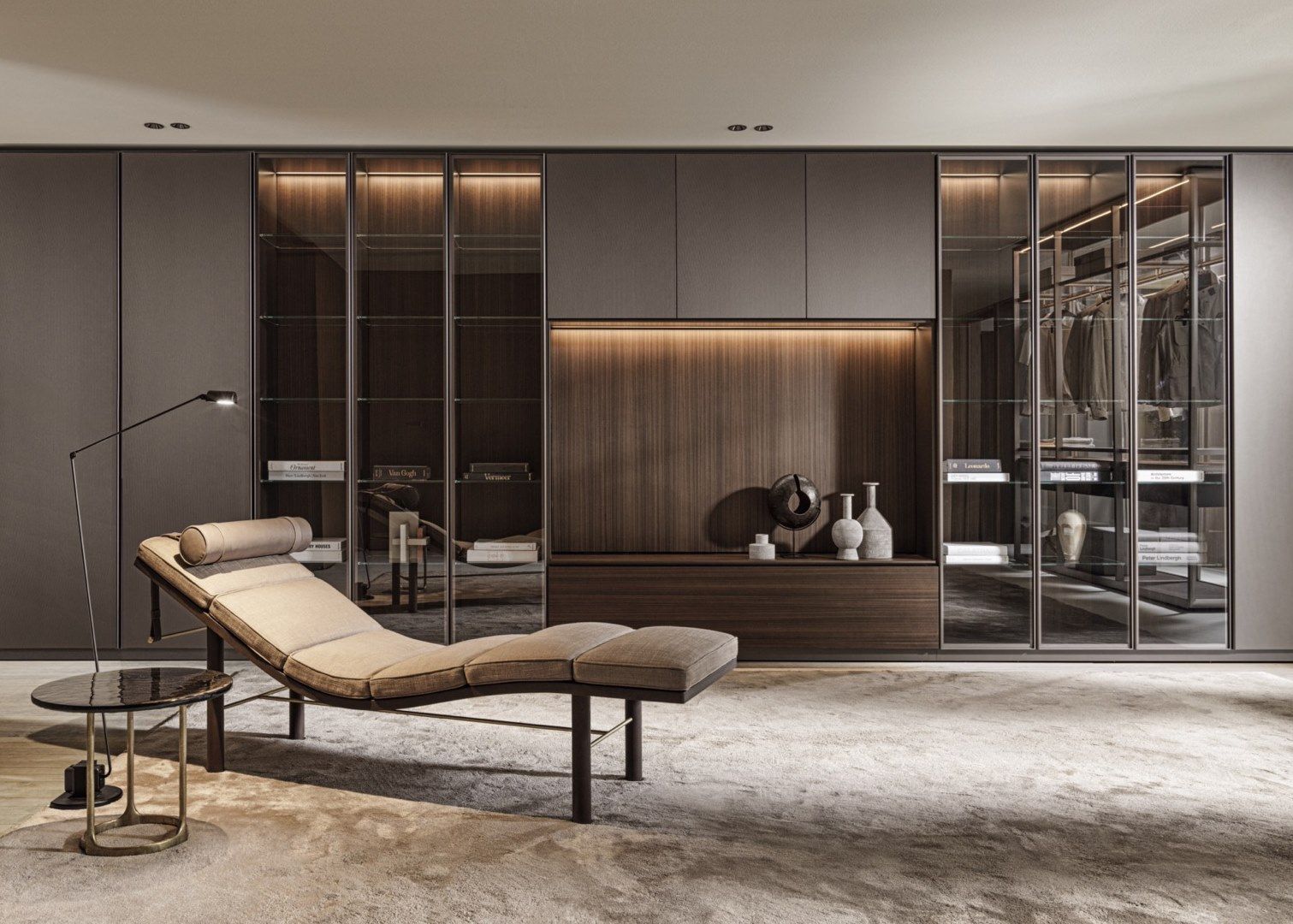 505 UP SYSTEM Sectional wooden storage wall By Molteni & C. | design ...