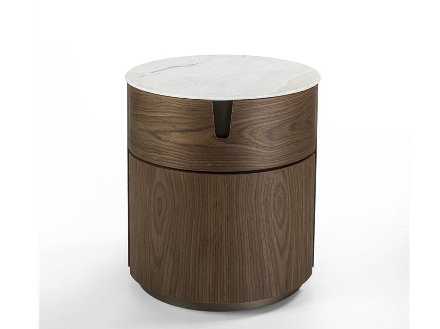 TYLSA NIGHT 54 Wooden bedside table By Porada