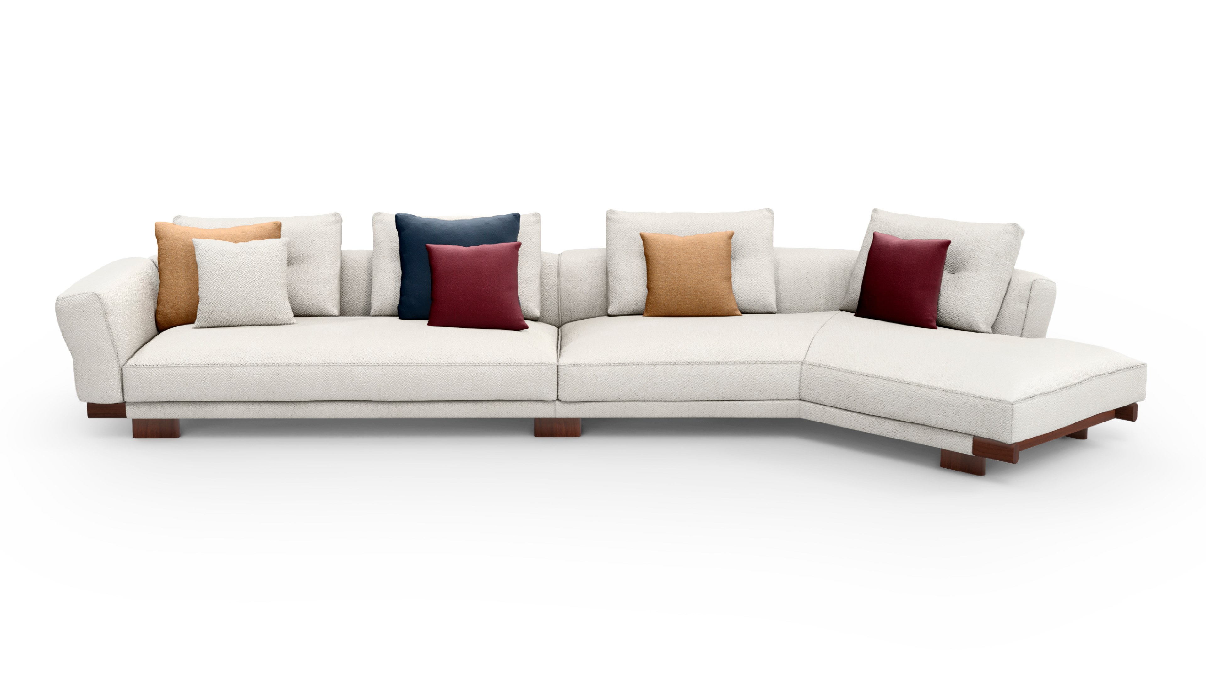 Sectional modular sofa with removable cover SENGU SOFA By Cassina ...