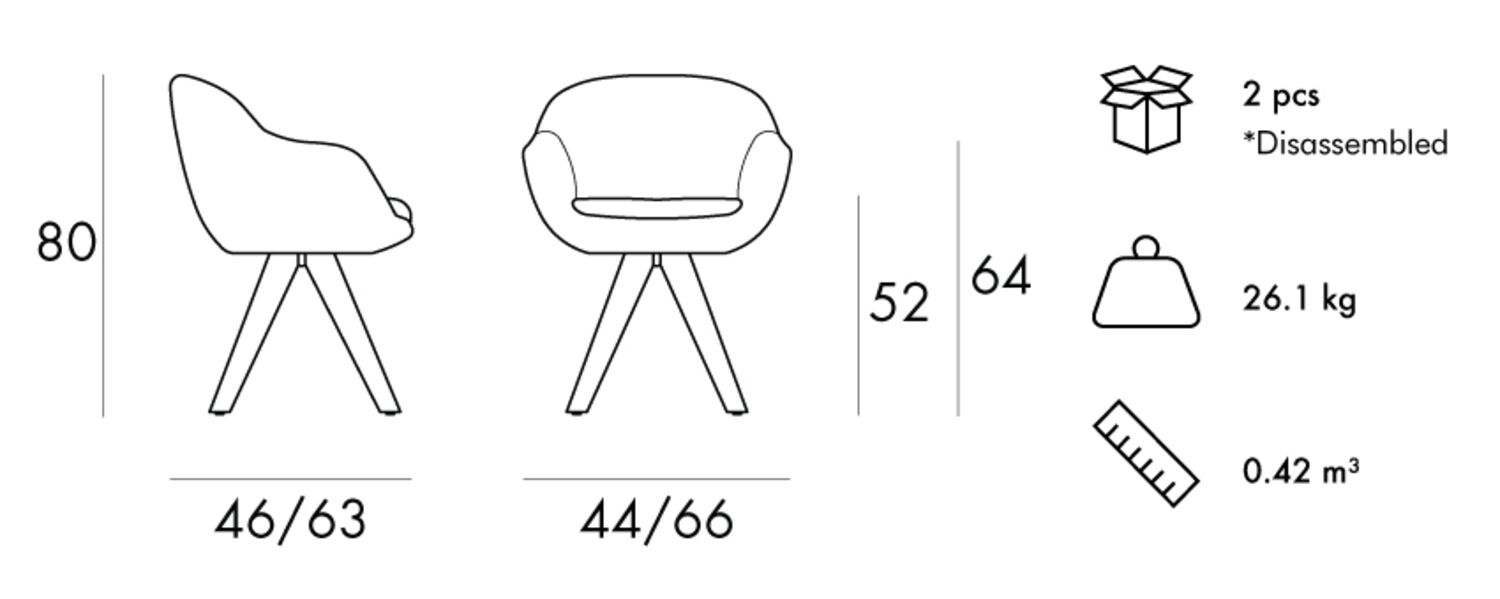 GLOBE SPIDER Chaise By 5A Design