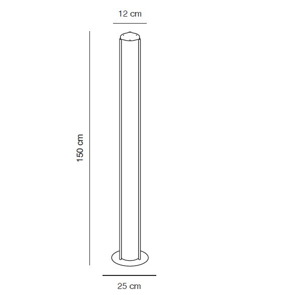 TOTEM II Floor lamp By Alma light