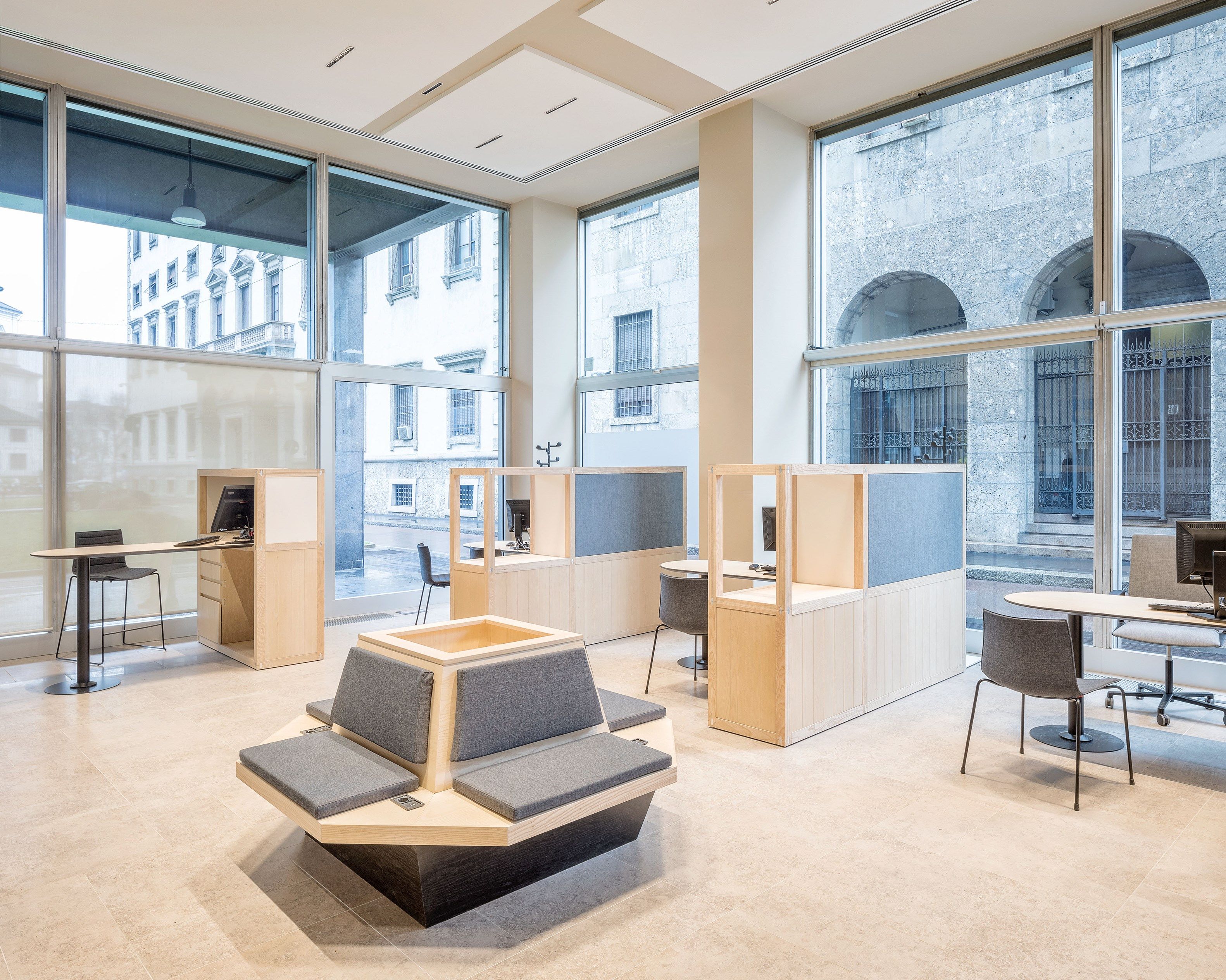 6x6 - OFFICE Multiple office workstation for open space By 6x6 | design ...