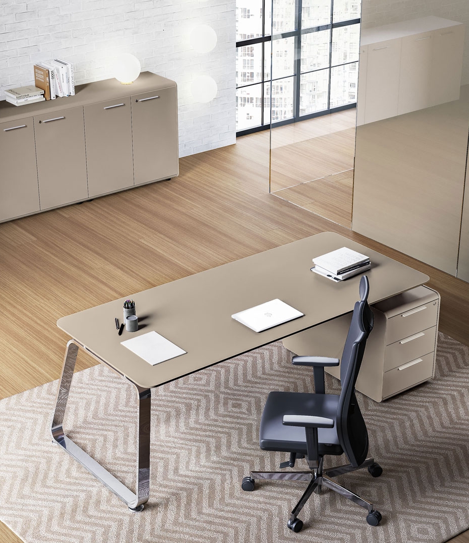 Executive desk with drawers 70'S SEVENTIES | Office desk with drawers ...