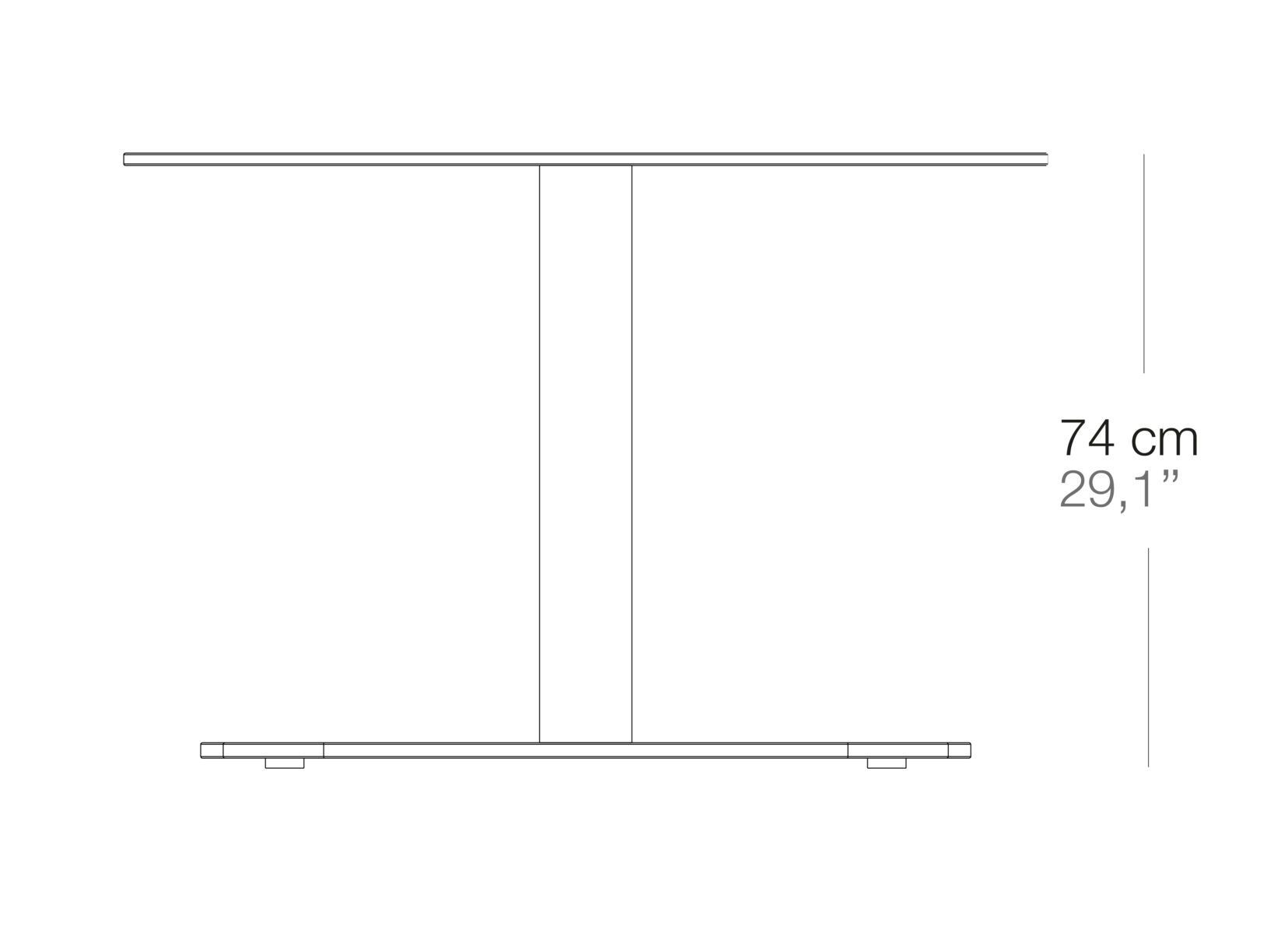 SIRKEL Aluminium table By Bivaq