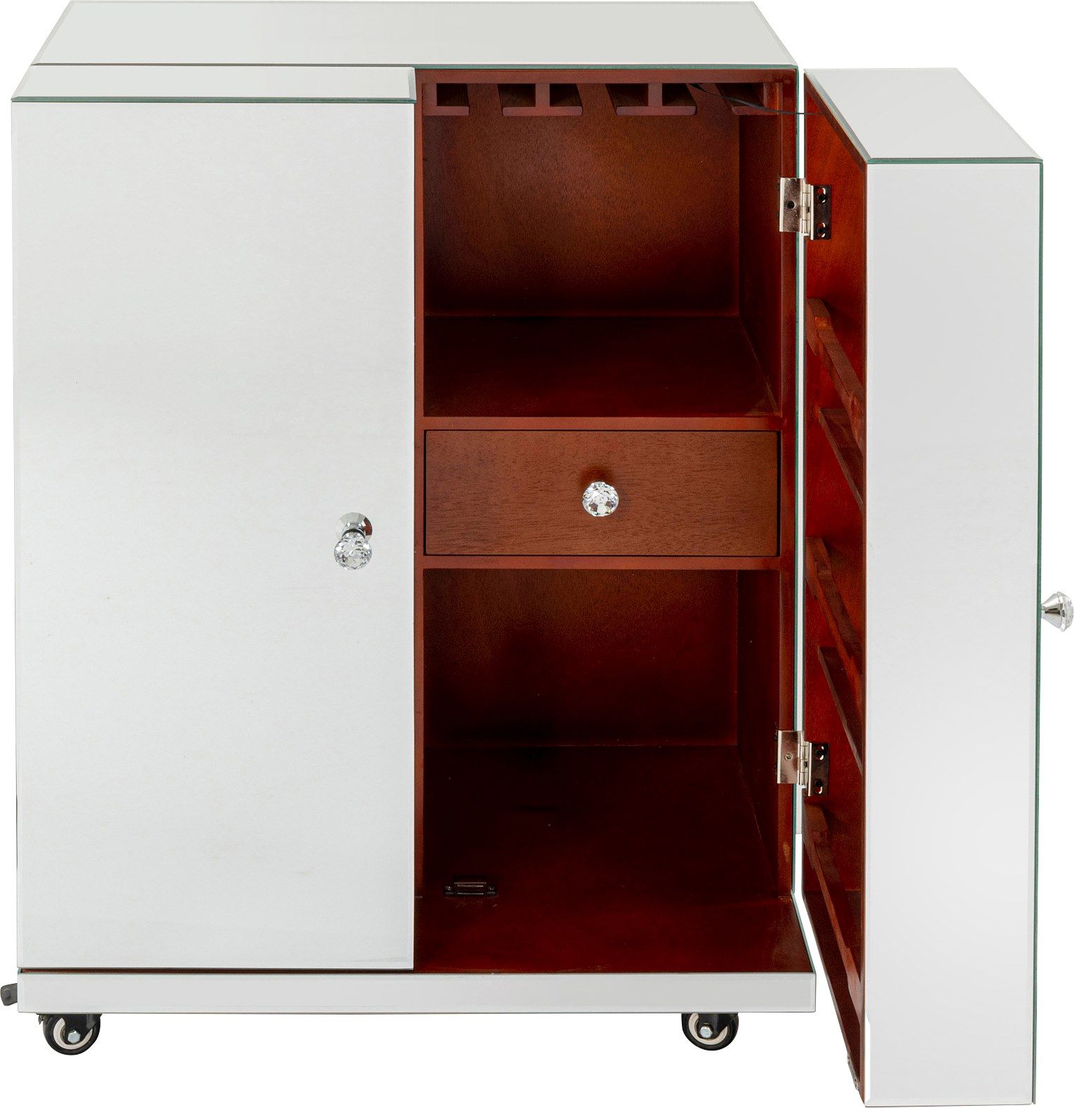 LUXURY | Mueble bar con ruedas Colección Luxury By KARE Design