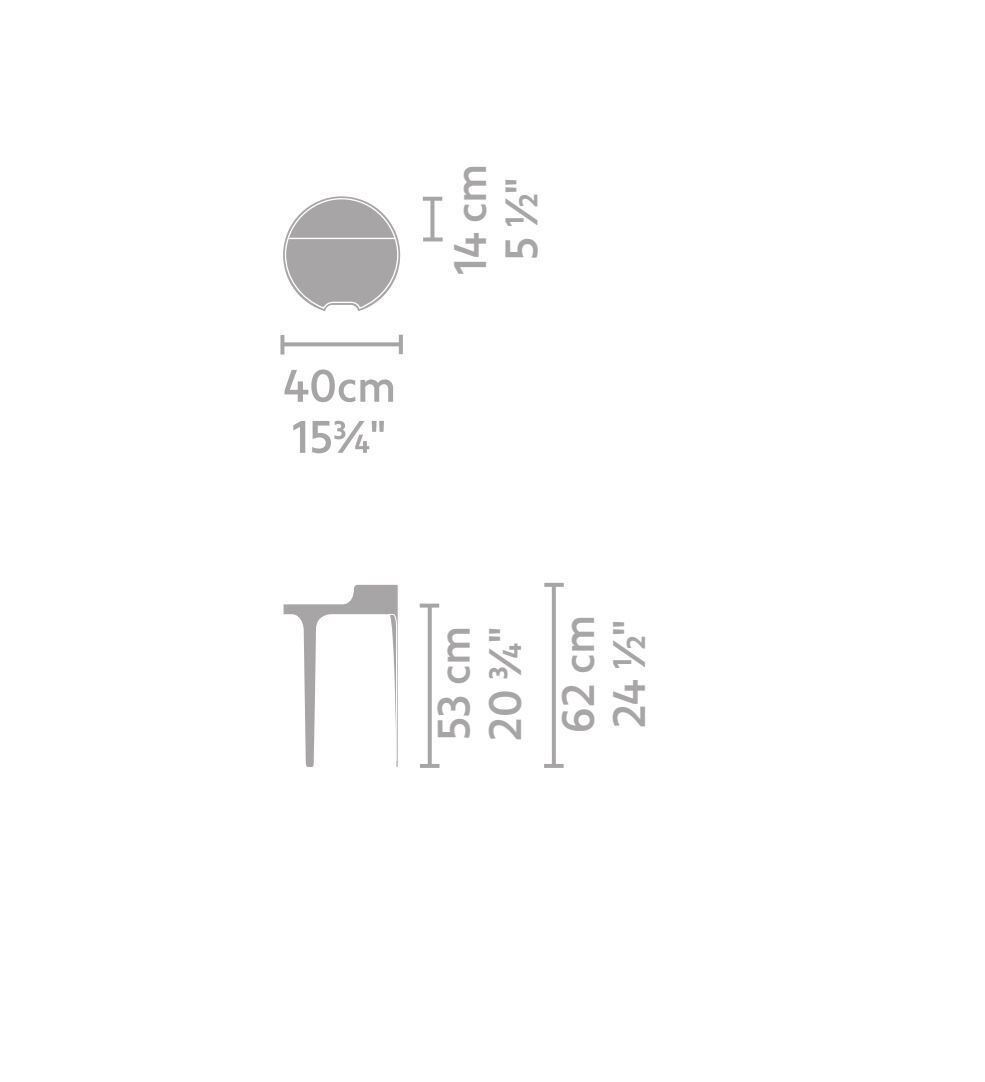 CLAMP Bedside table By Linteloo | design Sjoerd Vroonland