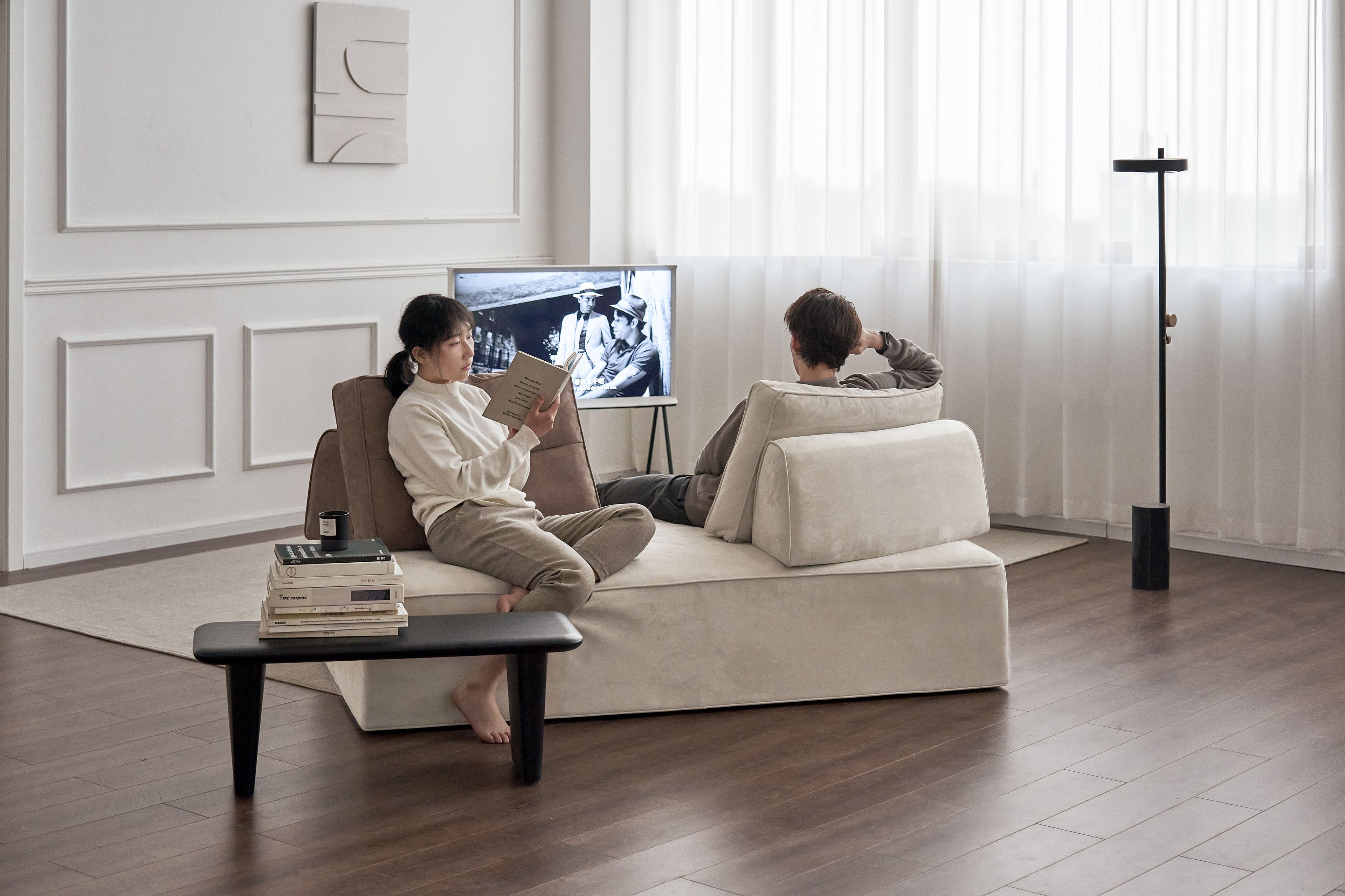 Divano componibile in tessuto a 2 posti 9-LAYER THICK | Divano a 2 ...