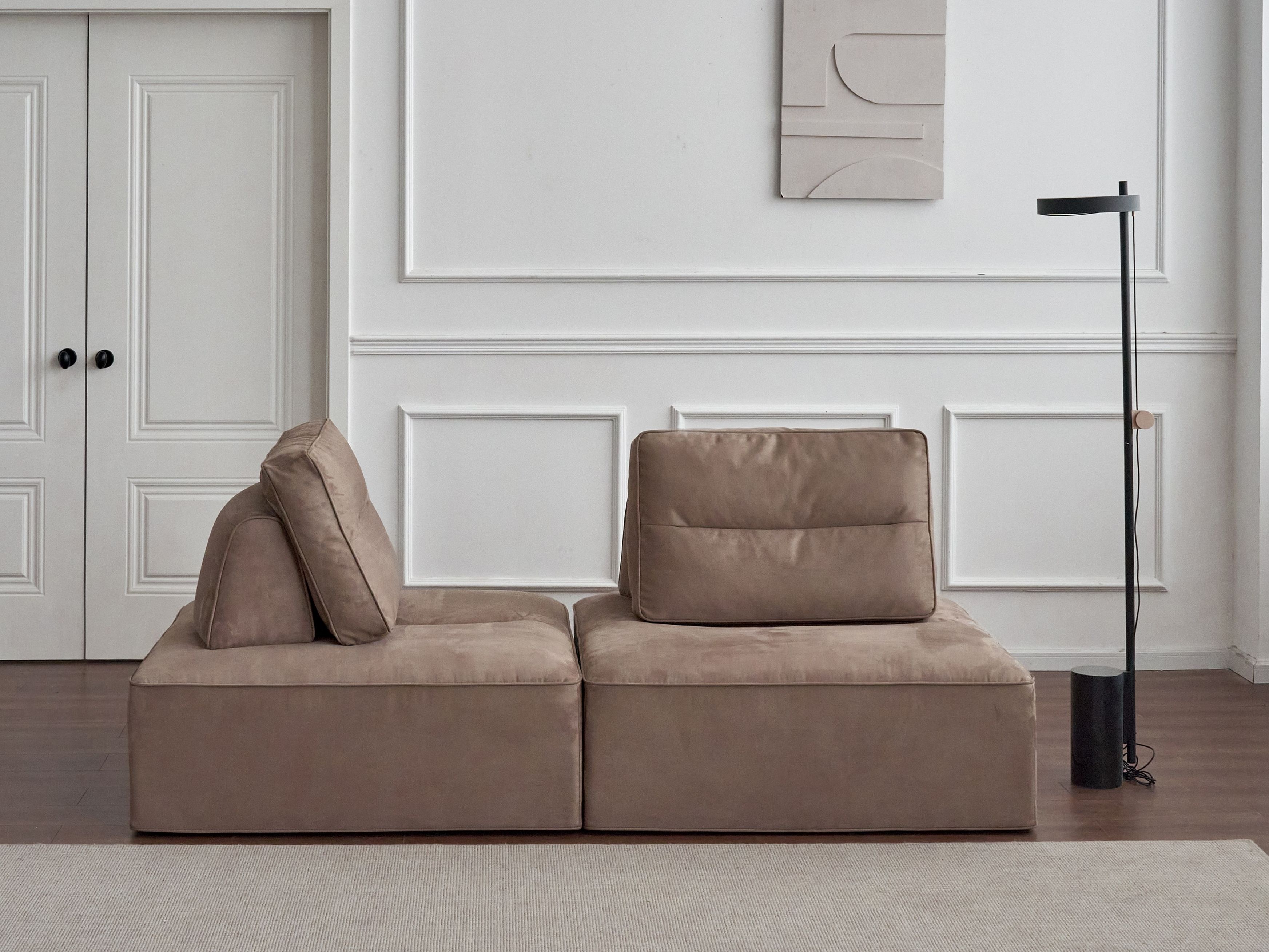 9-LAYER THICK | 2 seater sofa 2 seater sectional fabric sofa By grado ...