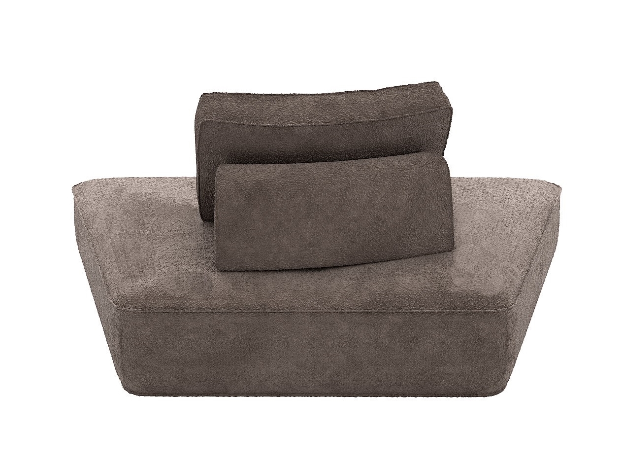 9-LAYER THICK | Curved sofa Modular curved fabric sofa By grado design