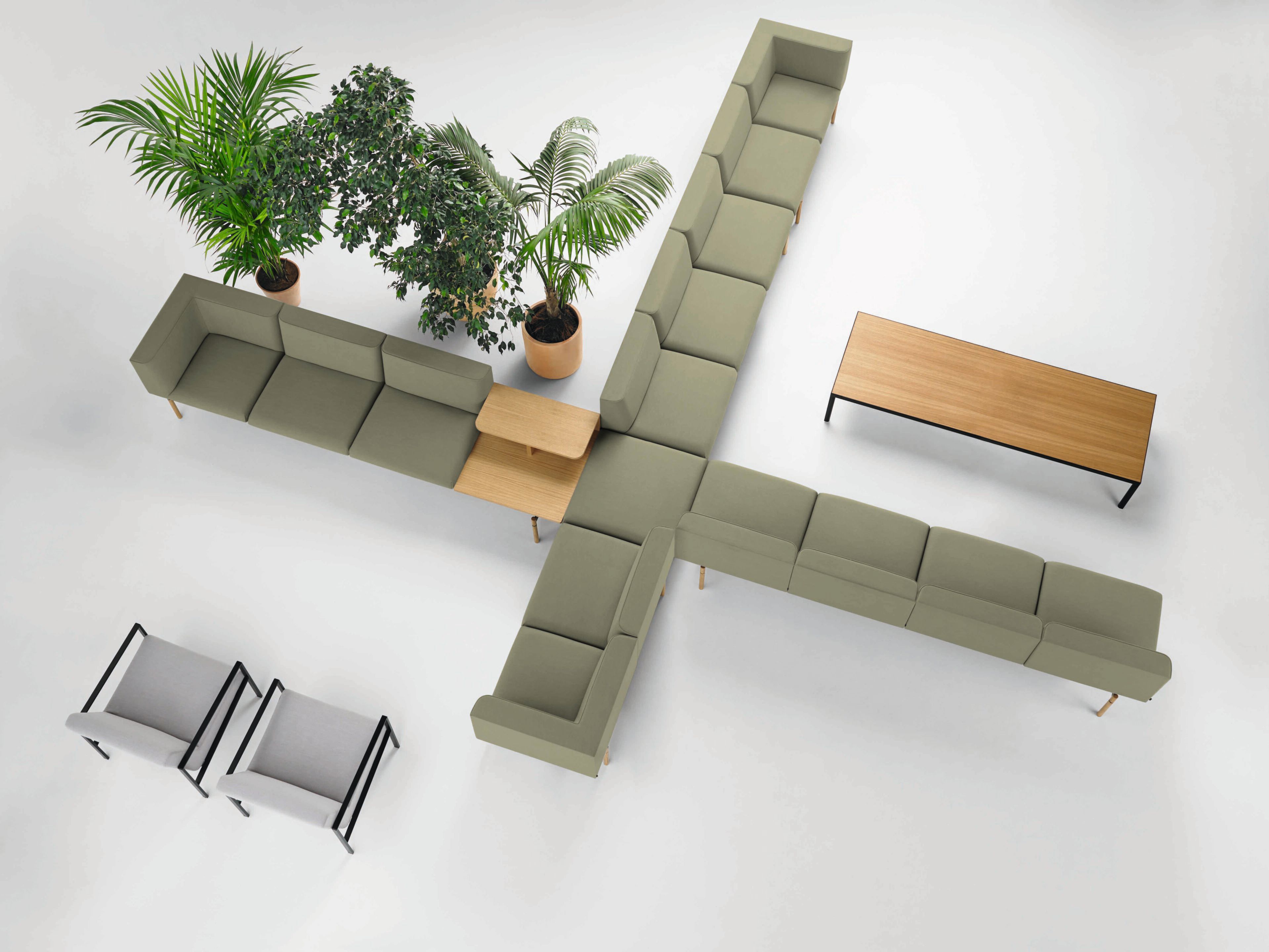 LAPSE Bench seating By INCLASS