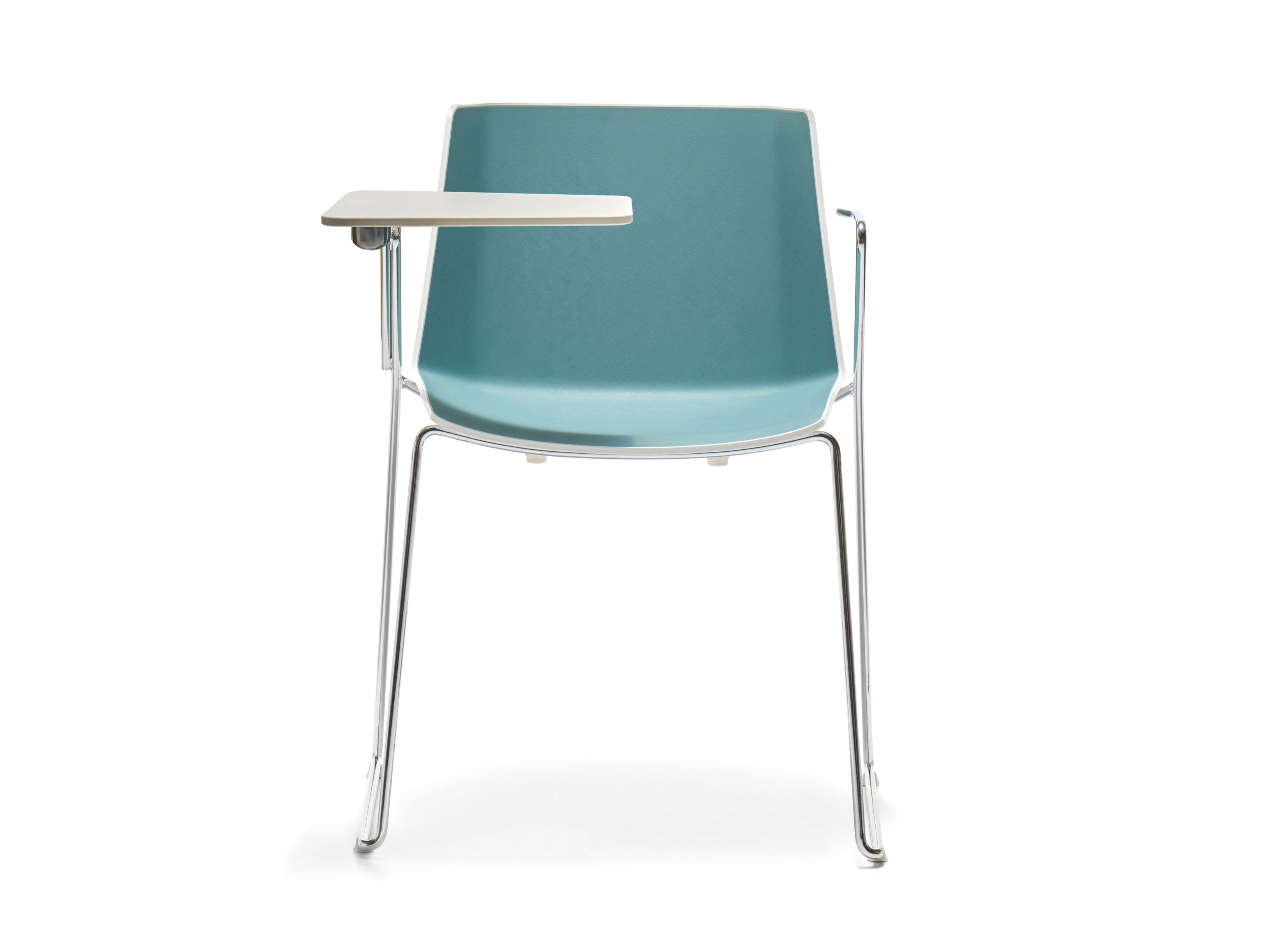AÏKU | Training chair with writing tablet Sled base polypropylene ...