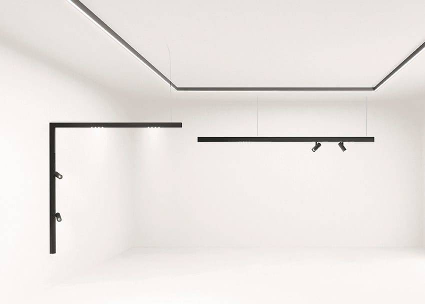 A.24 Ceiling LED aluminium track-Light By Artemide | design Carlotta de ...