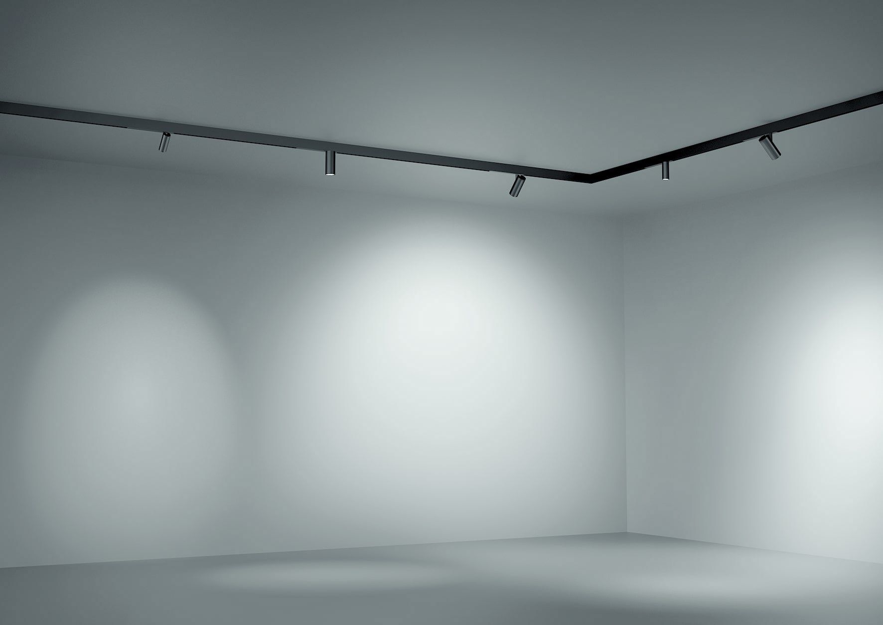 A.24 Ceiling LED aluminium track-Light By Artemide | design Carlotta de ...