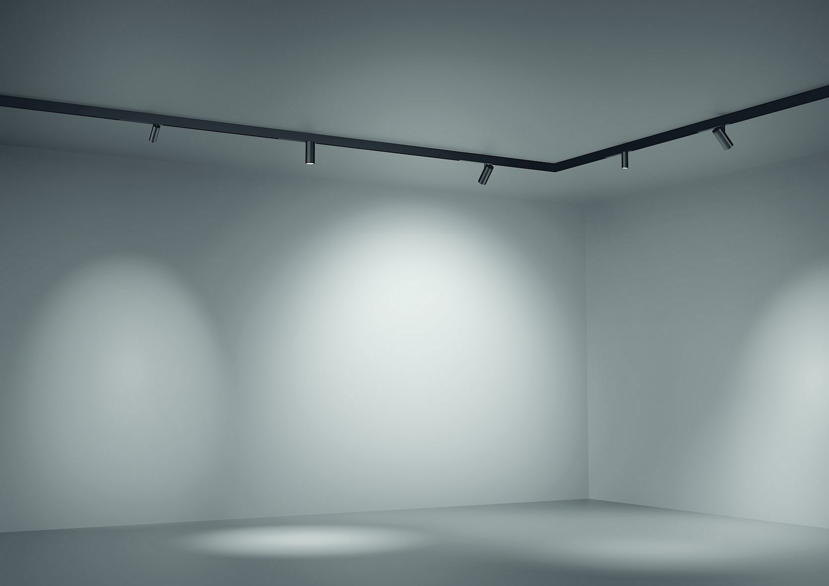 A.24 Ceiling LED aluminium track-Light By Artemide | design Carlotta de ...