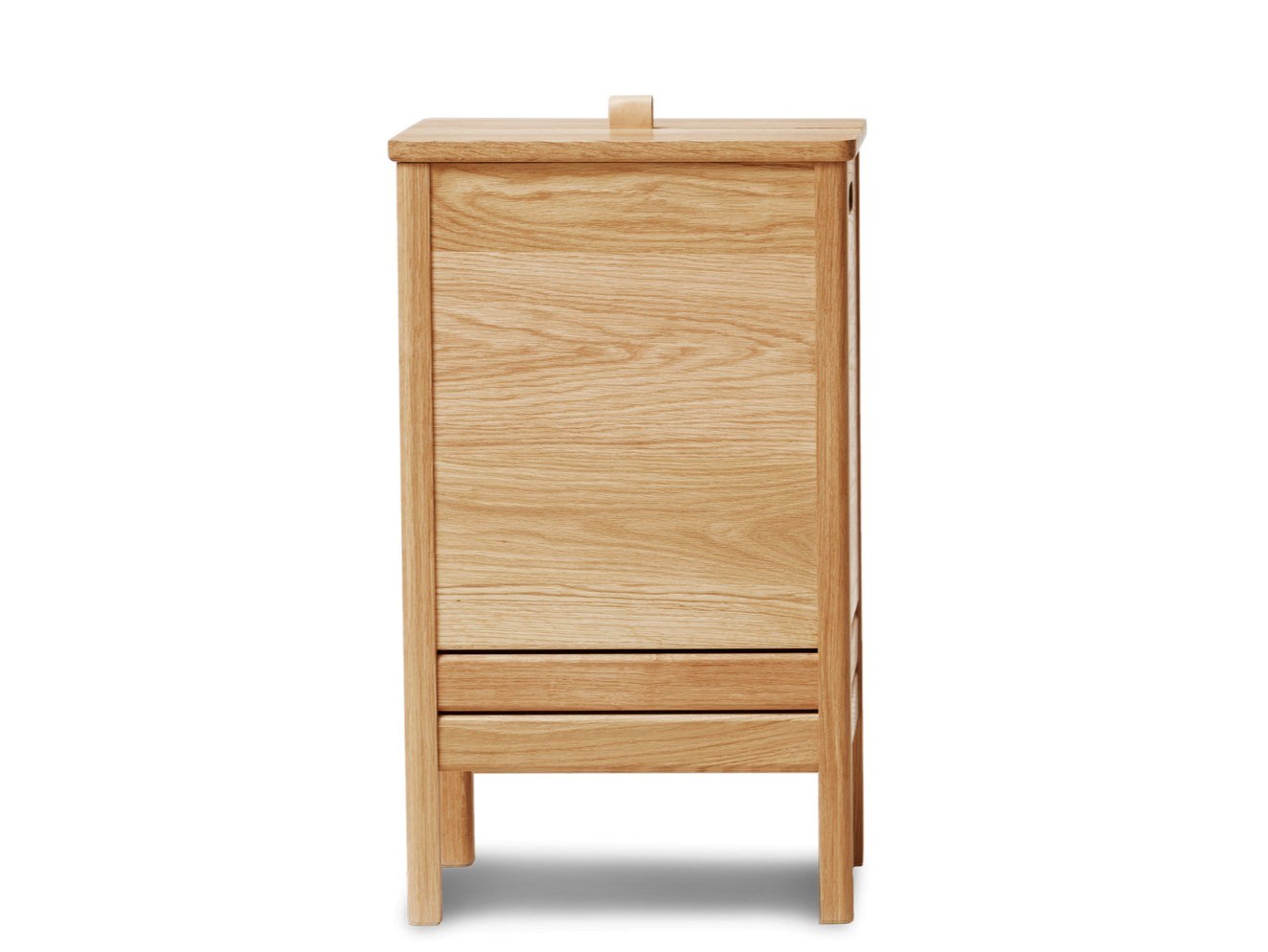 A LINE Oak laundry container By Form & Refine