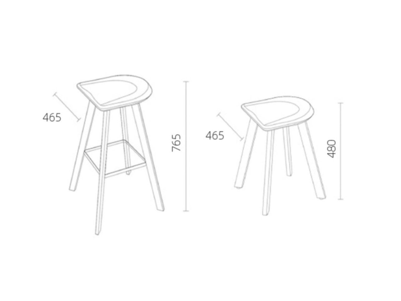 A | Low stool Low stool By Bentu Design