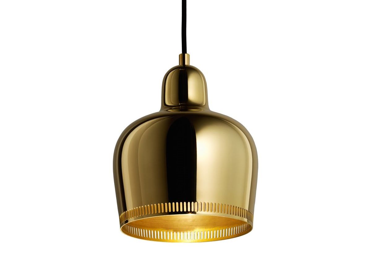 A330S “GOLDEN BELL“ | Pendant lamp By Artek design Alvar Aalto