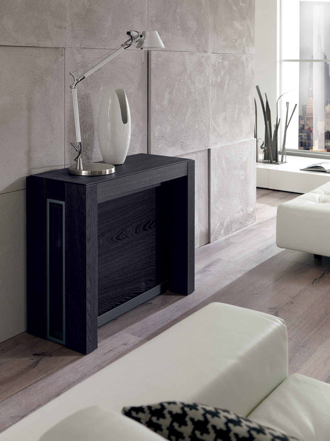 A4 Extending wooden console table By Ozzio Italia | design Giacomo ...