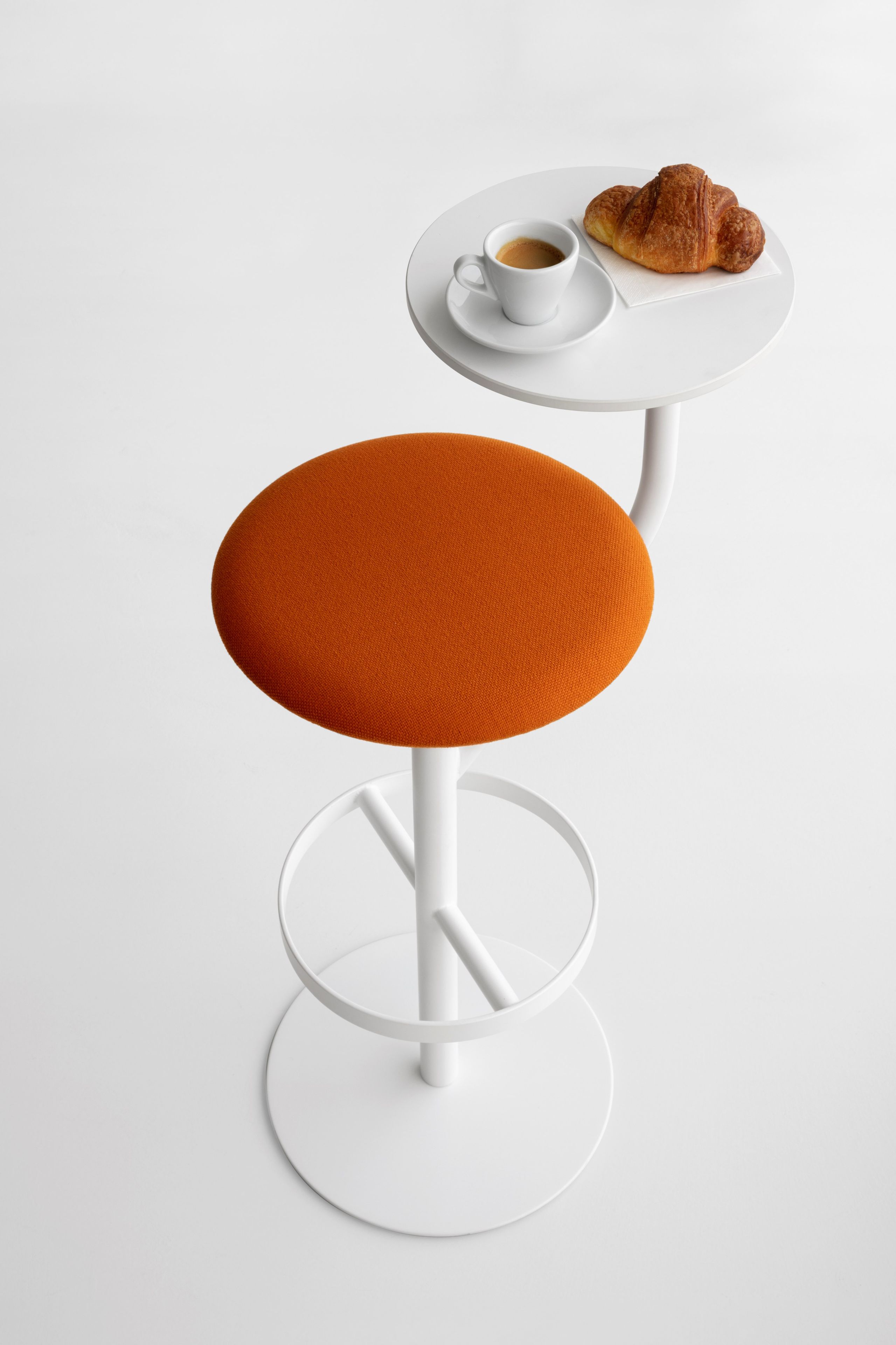 AARON Stool with integrated table By Lapalma | design Pio & Tito Toso
