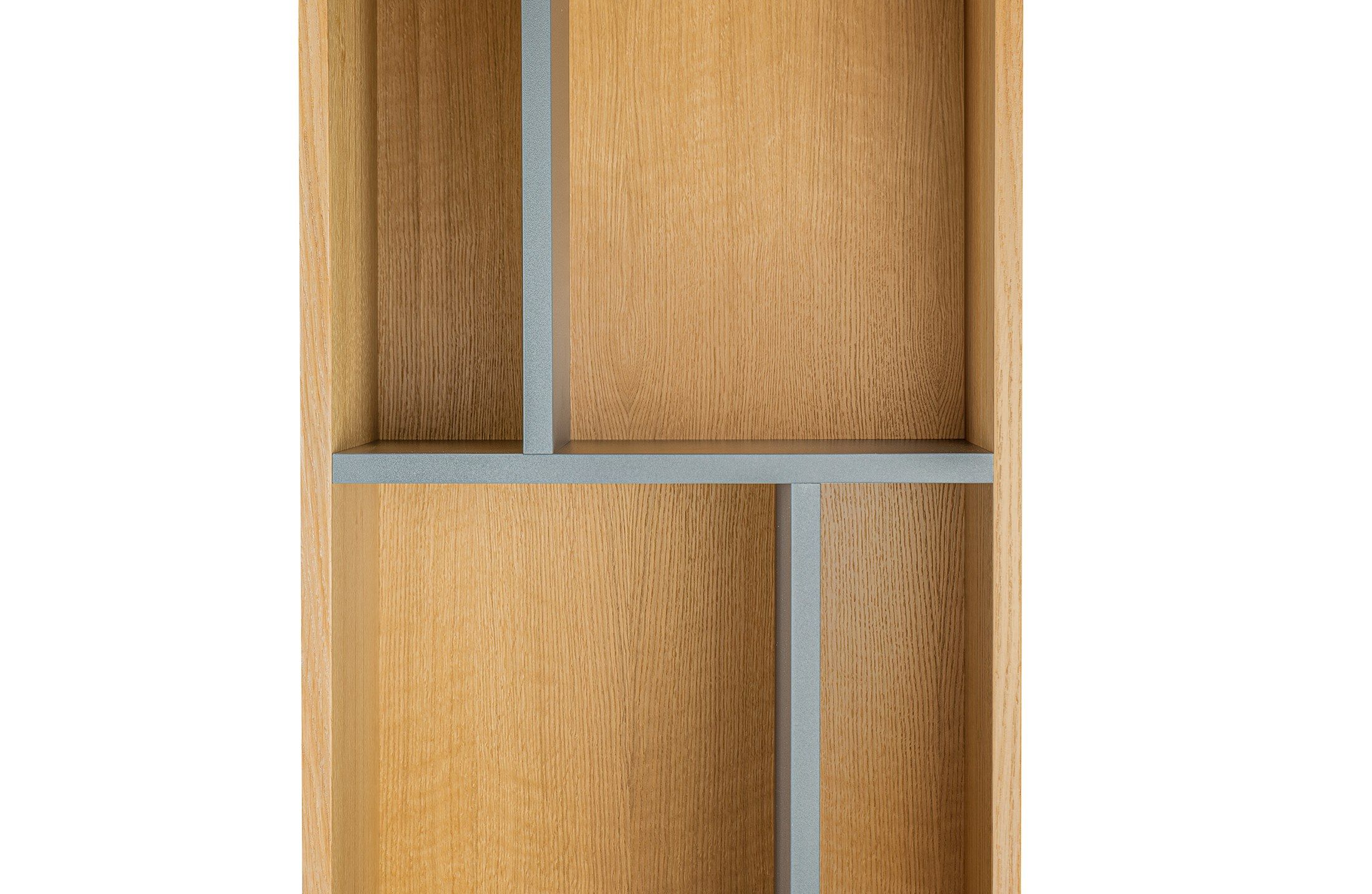 ABBEY WOOD Open wooden bookcase By Woodman