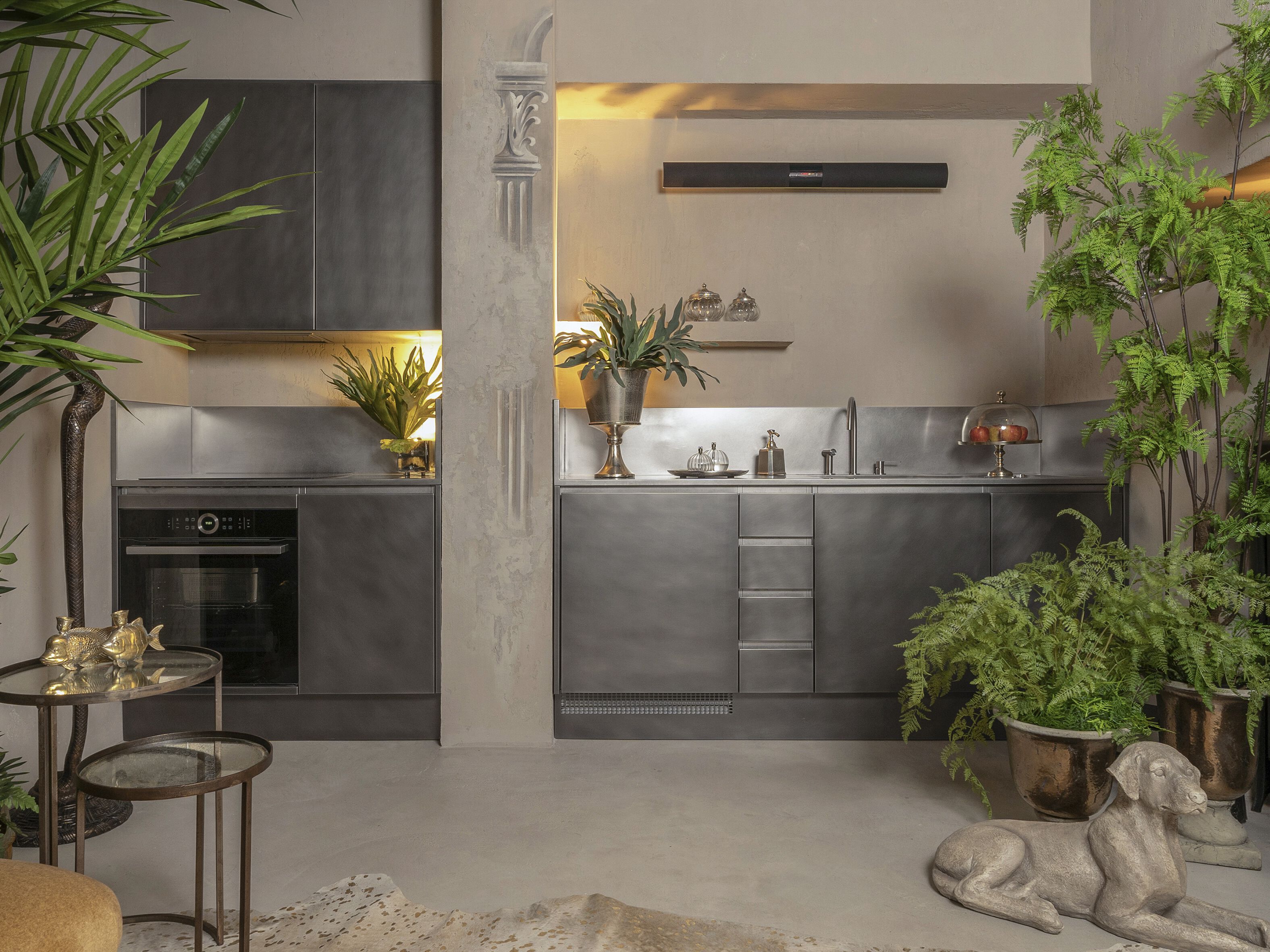 ATELIER 50 Custom stainless steel kitchen By ABIMIS