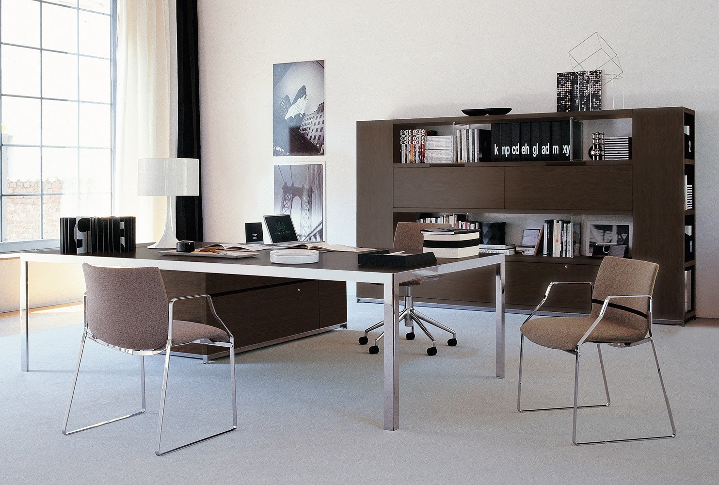 AC EXECUTIVE | Round table AC Executive Collection By B&B Italia ...