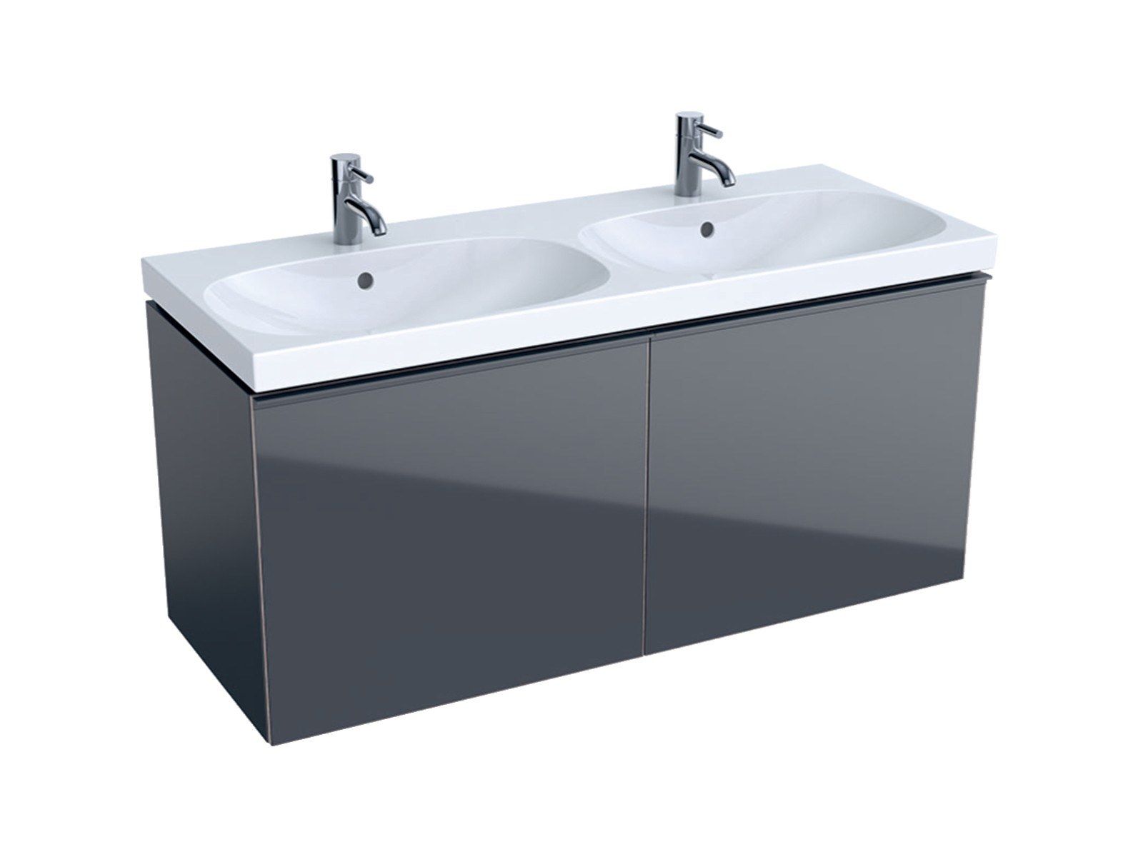 ACANTO | Mobile lavabo doppio By Geberit