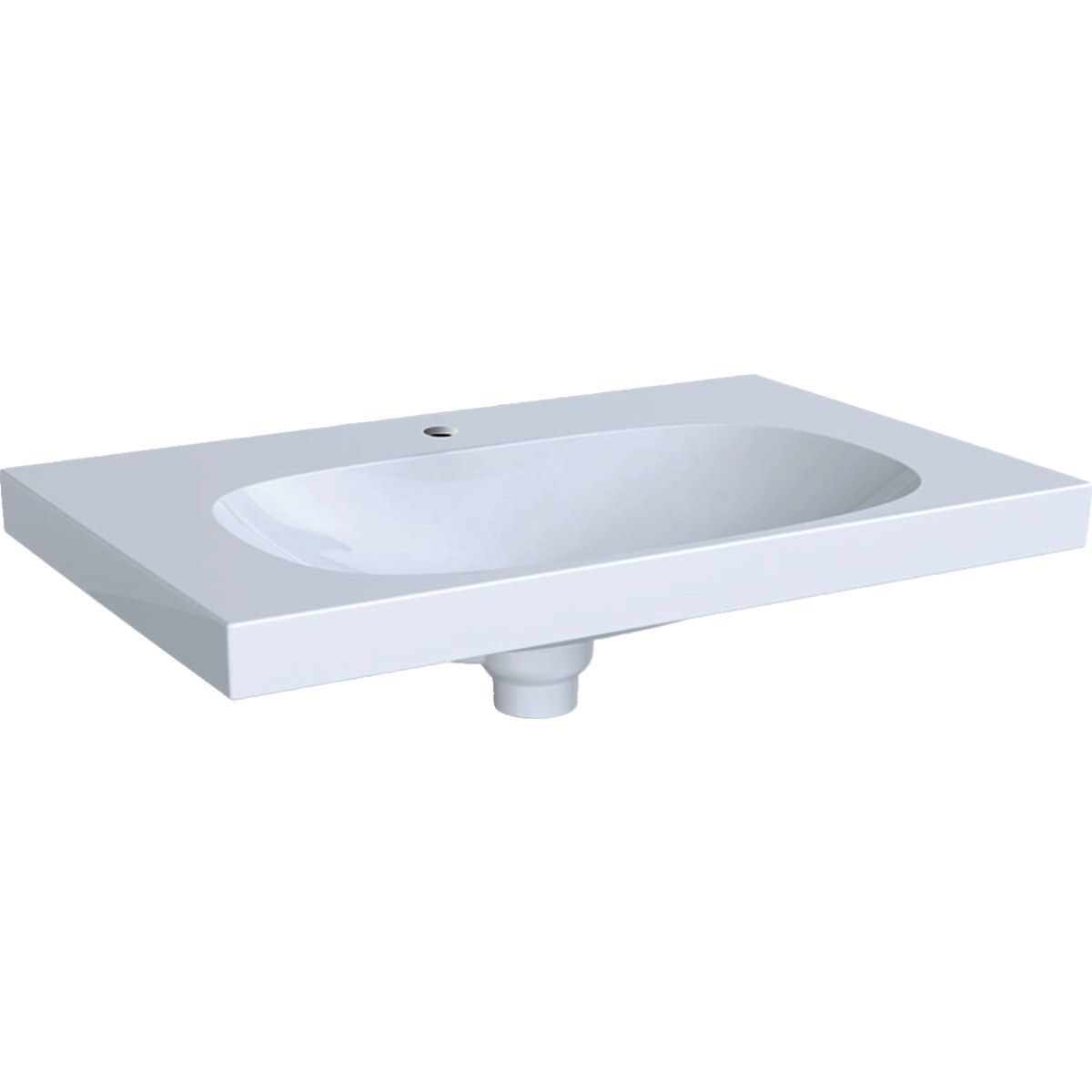 ACANTO | Washbasin with integrated countertop By Geberit