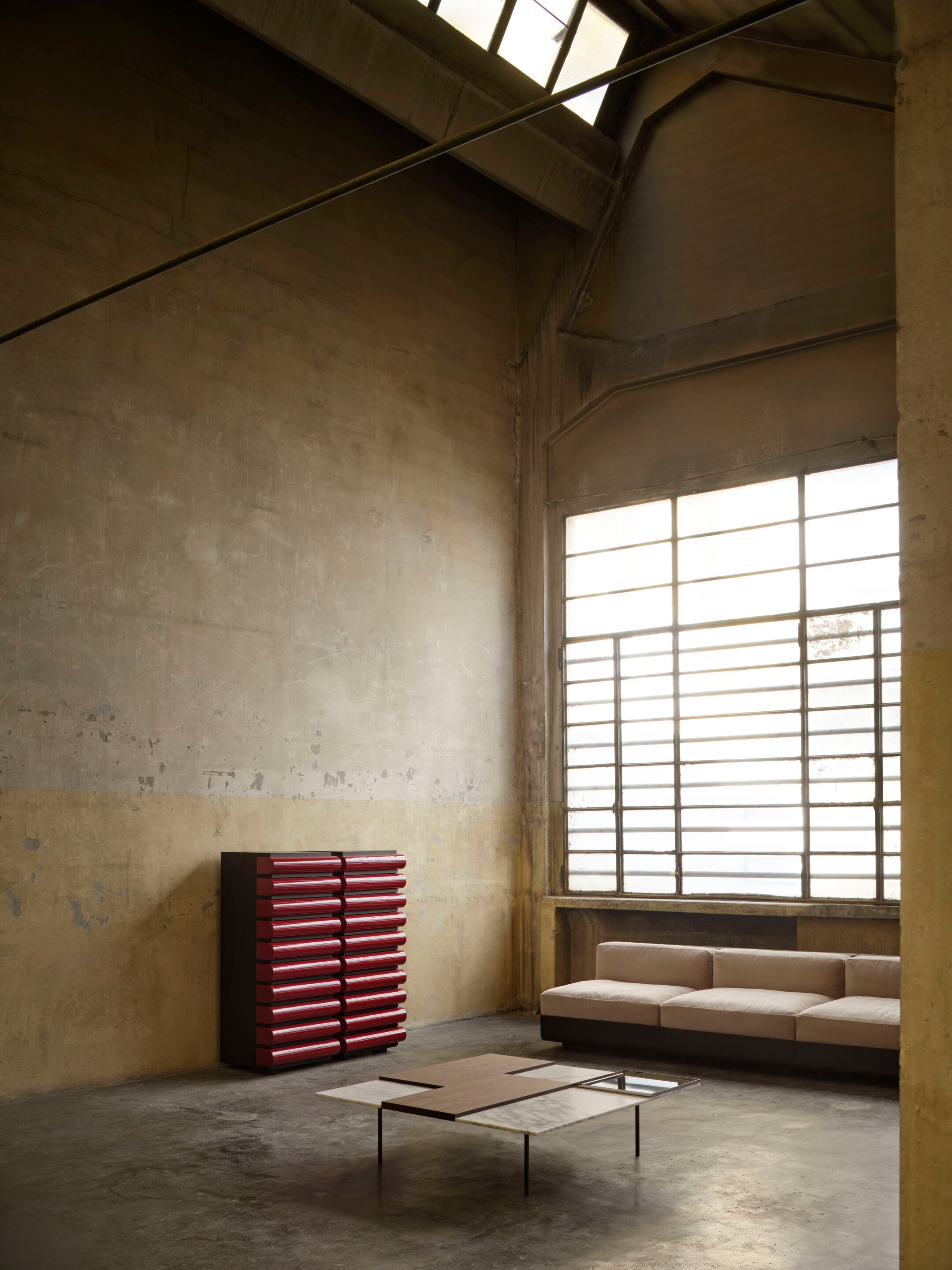 LIFE Sectional velvet sofa By ACERBIS | design Roberto Monsani