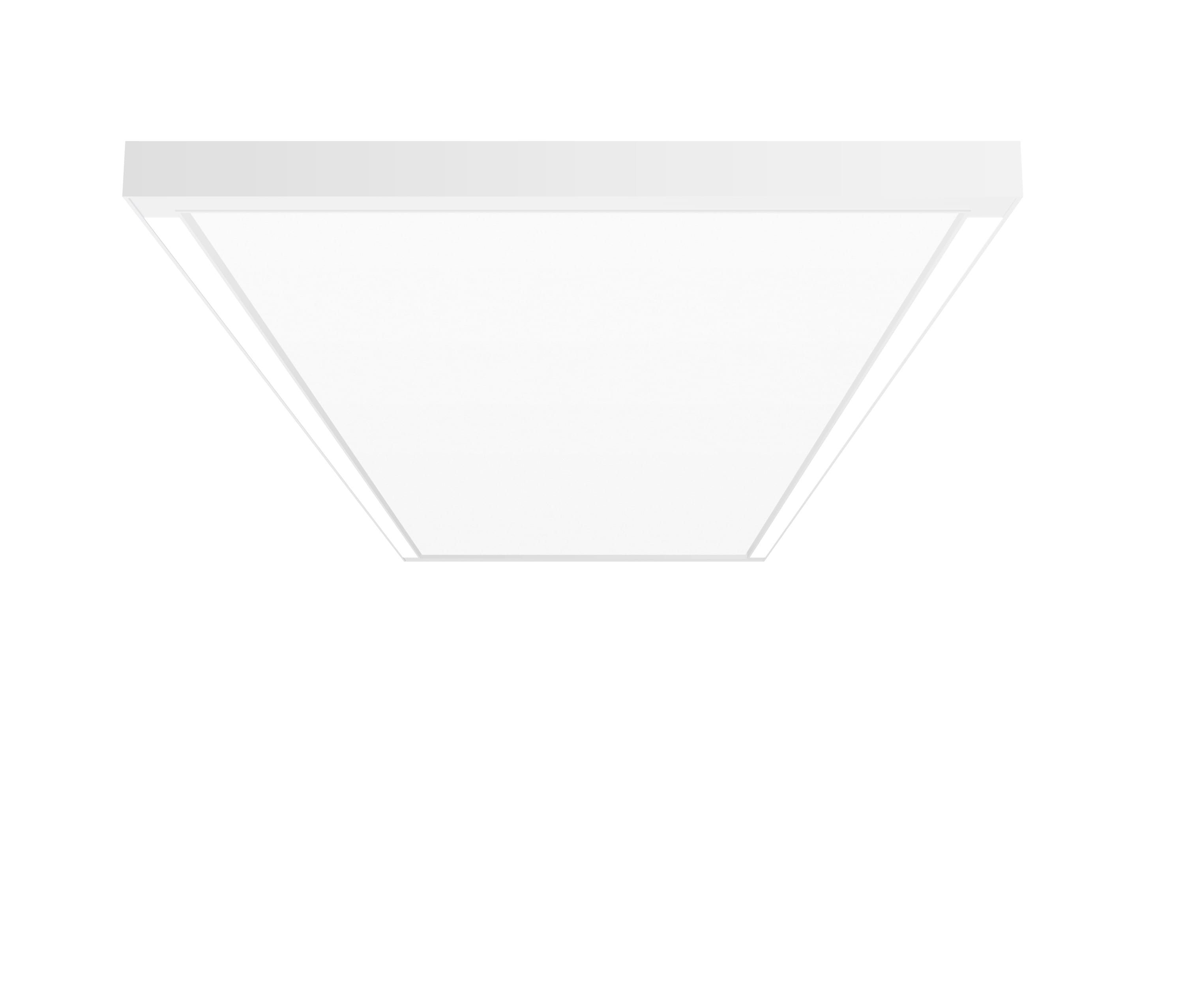 ACOUSTO RECTANGULAR CS Acoustic LED aluminium and Ecophon ceiling lamp ...