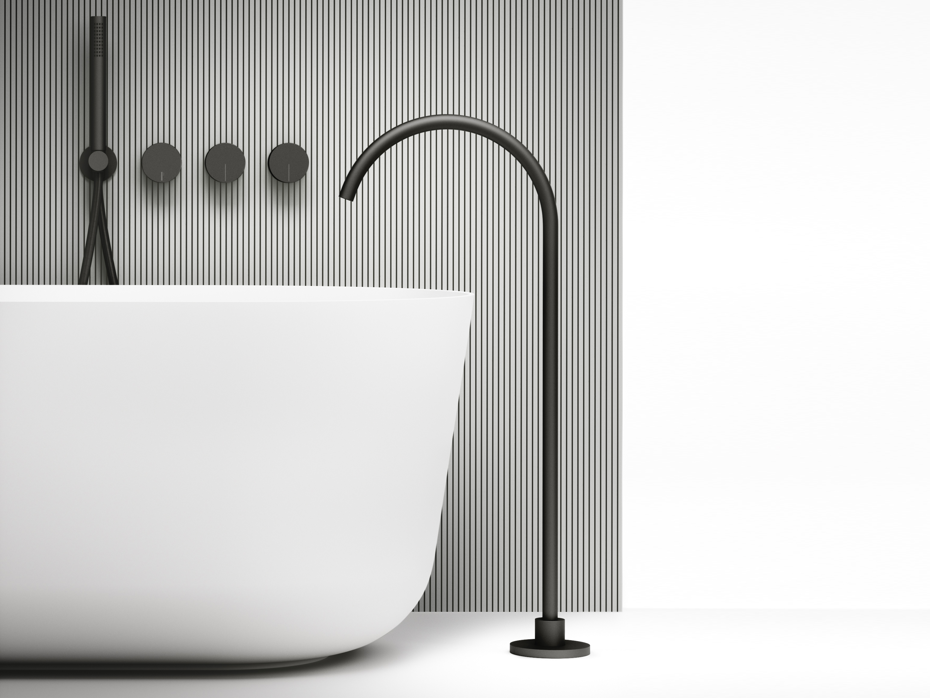 ACQUIFERO Stainless steel bathtub set By FALPER | design Victor Vasilev