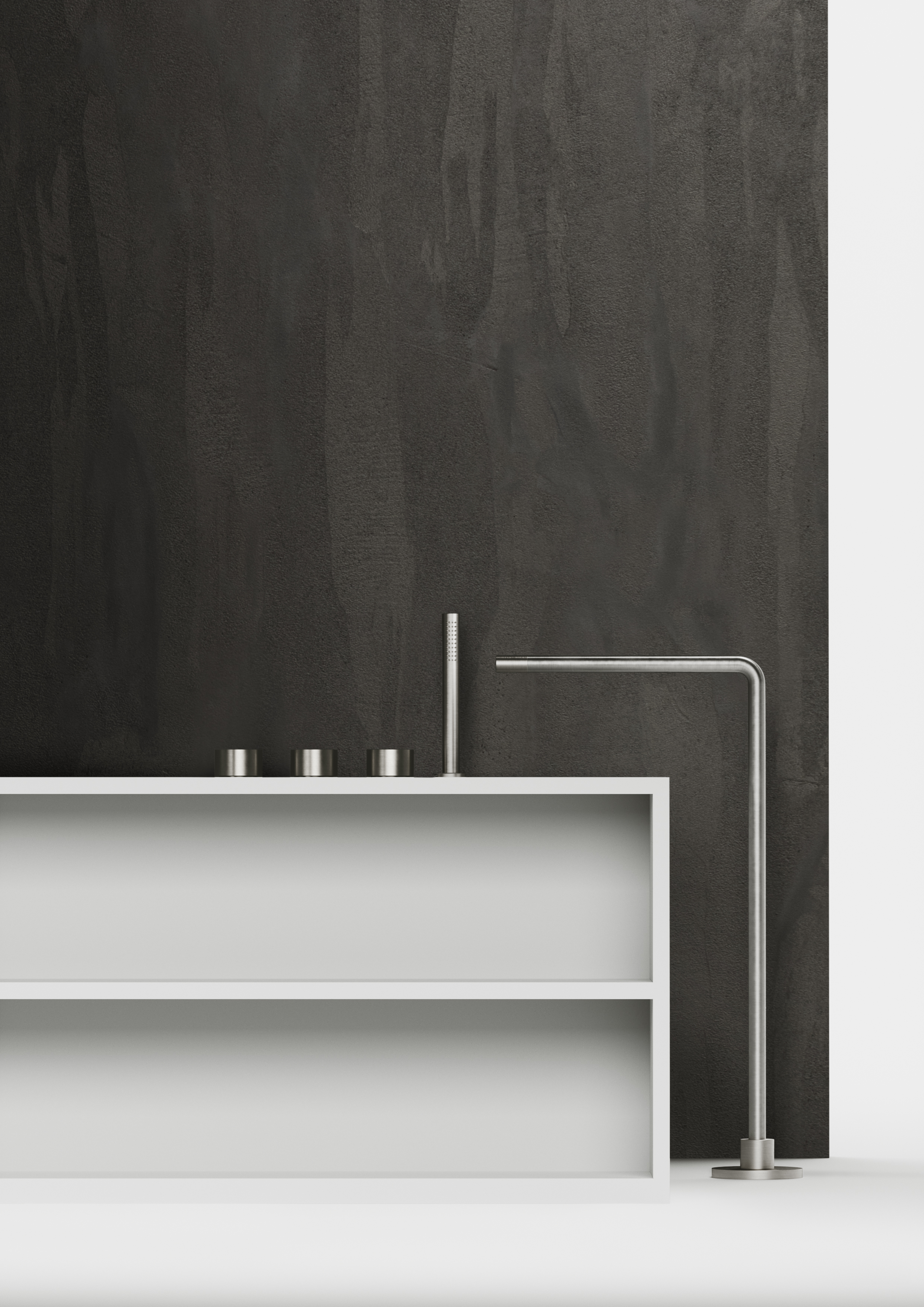 ACQUIFERO Stainless steel bathtub set By FALPER | design Victor Vasilev