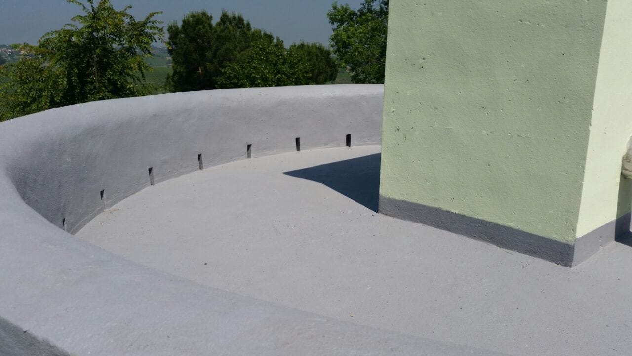 ACRYROOF PLUS FIBRO Liquid waterproofing membrane By CASALI