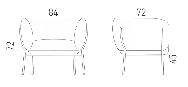 OWWI Armchair By ACTIU