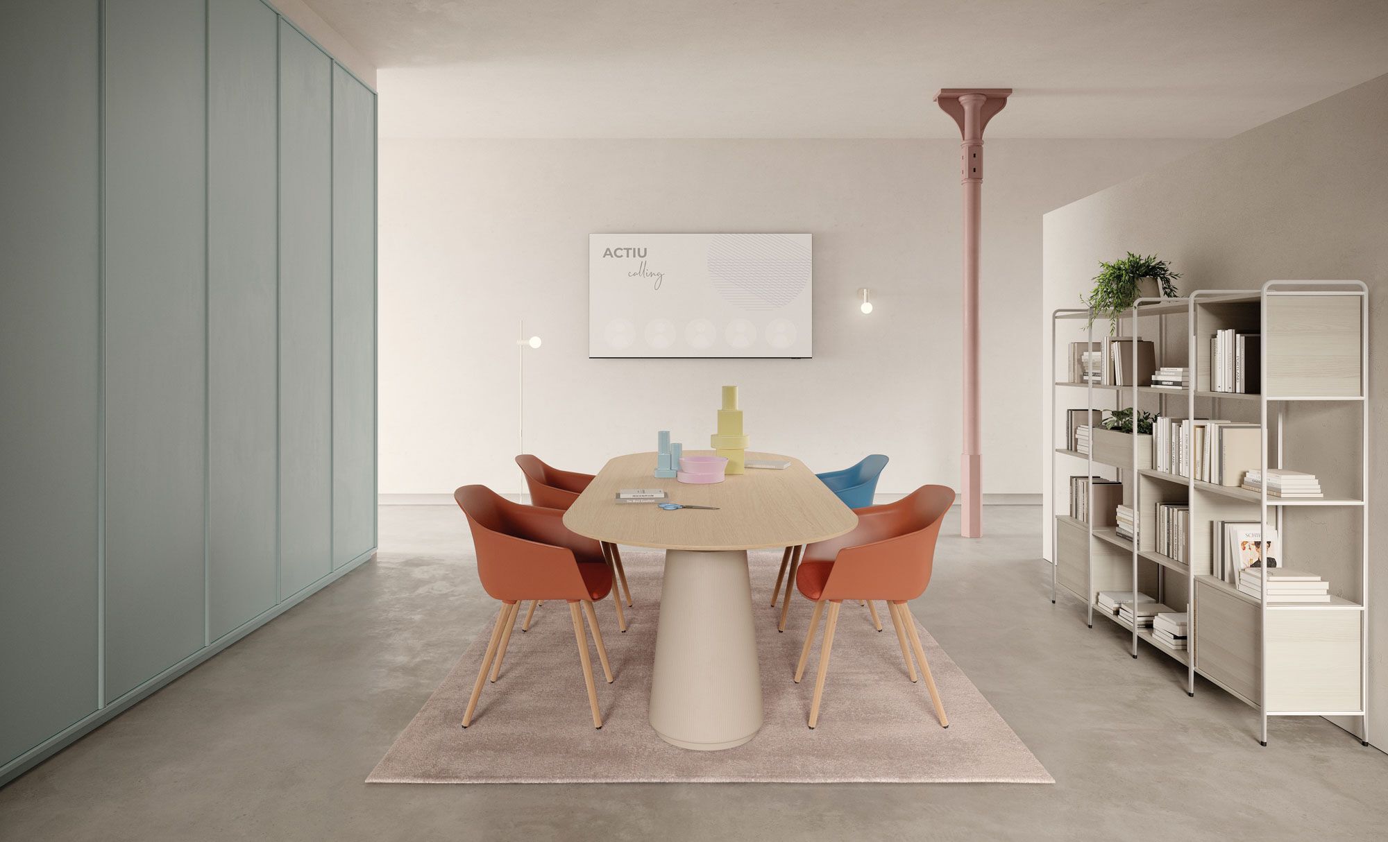 DORIK Meeting table By ACTIU
