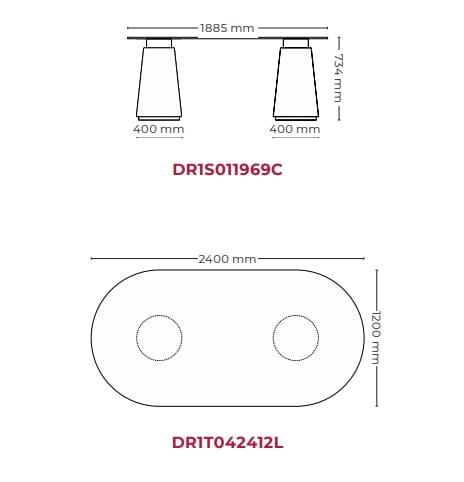 DORIK Meeting table By ACTIU
