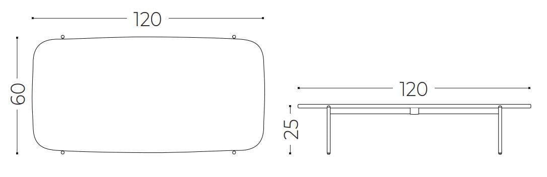 EIDOS Coffee table By ACTIU