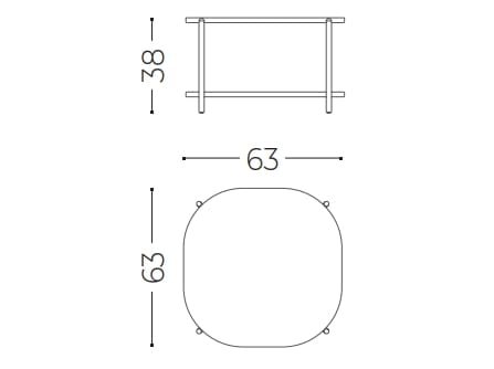 GLOBB Coffee table By ACTIU