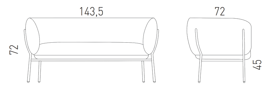 OWWI Sofa By ACTIU