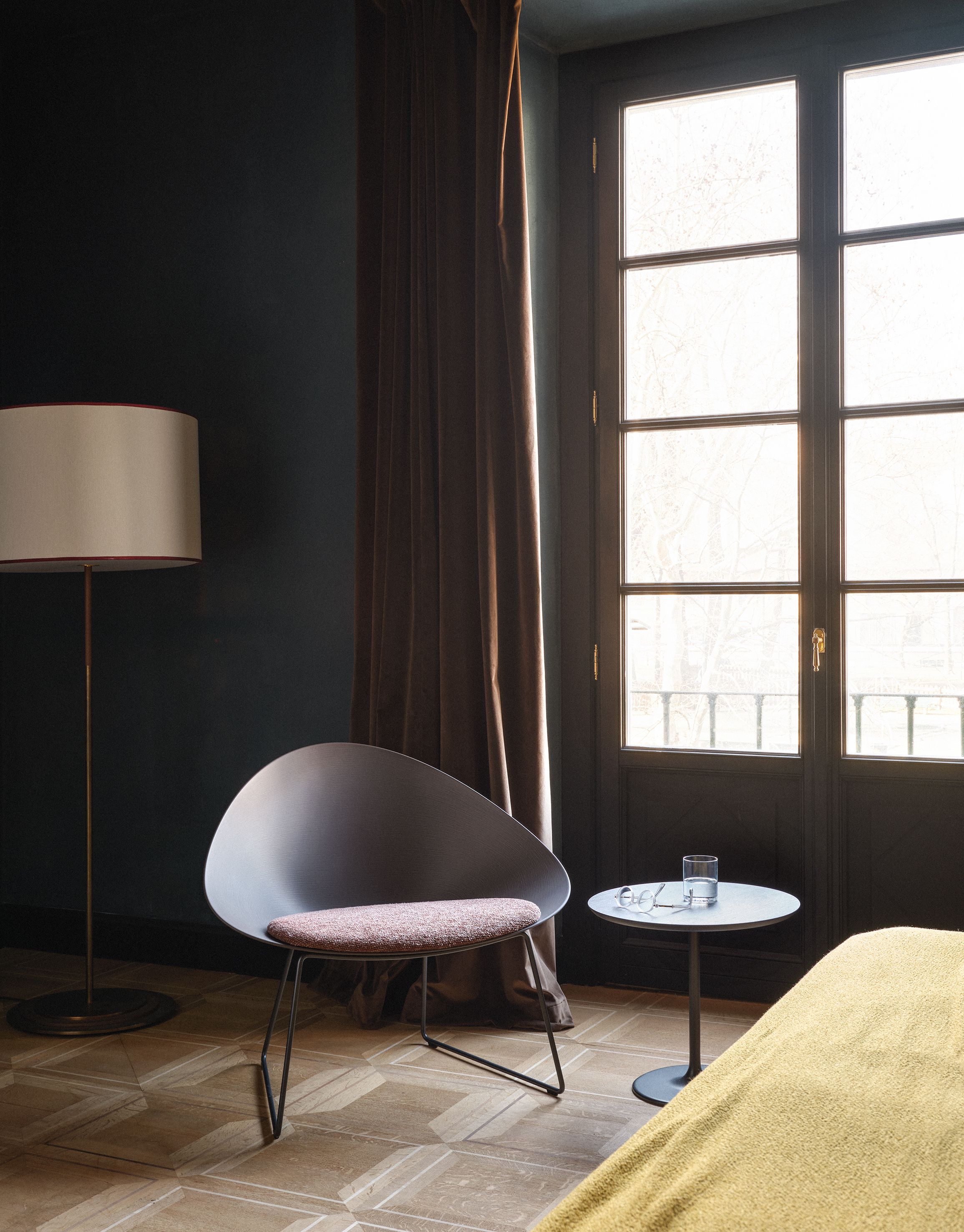 ADELL Sled base polypropylene easy chair By Arper | design Lievore ...