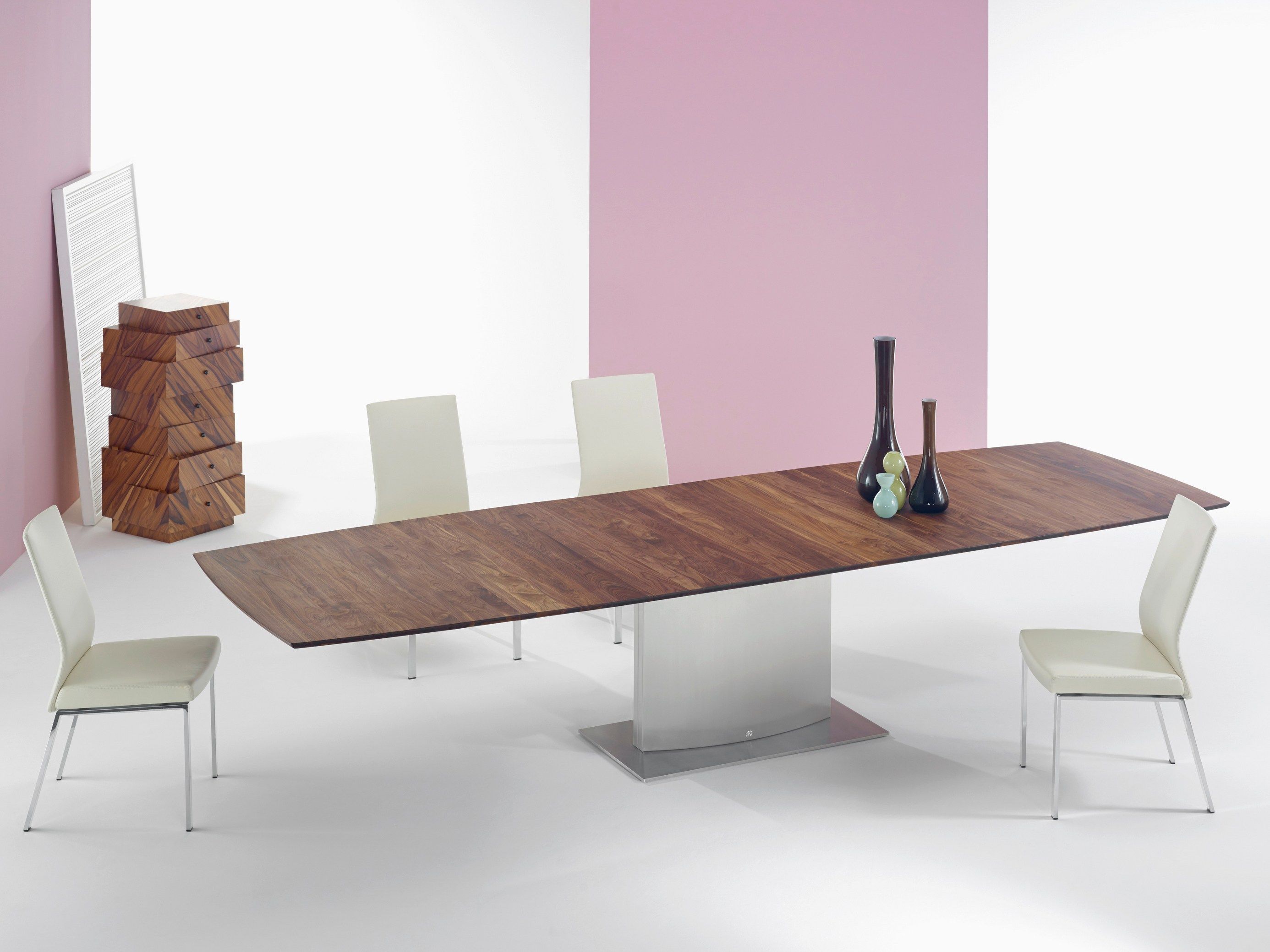 Tavolo allungabile da pranzo rettangolare in legno ADLER II MAGNUM ...