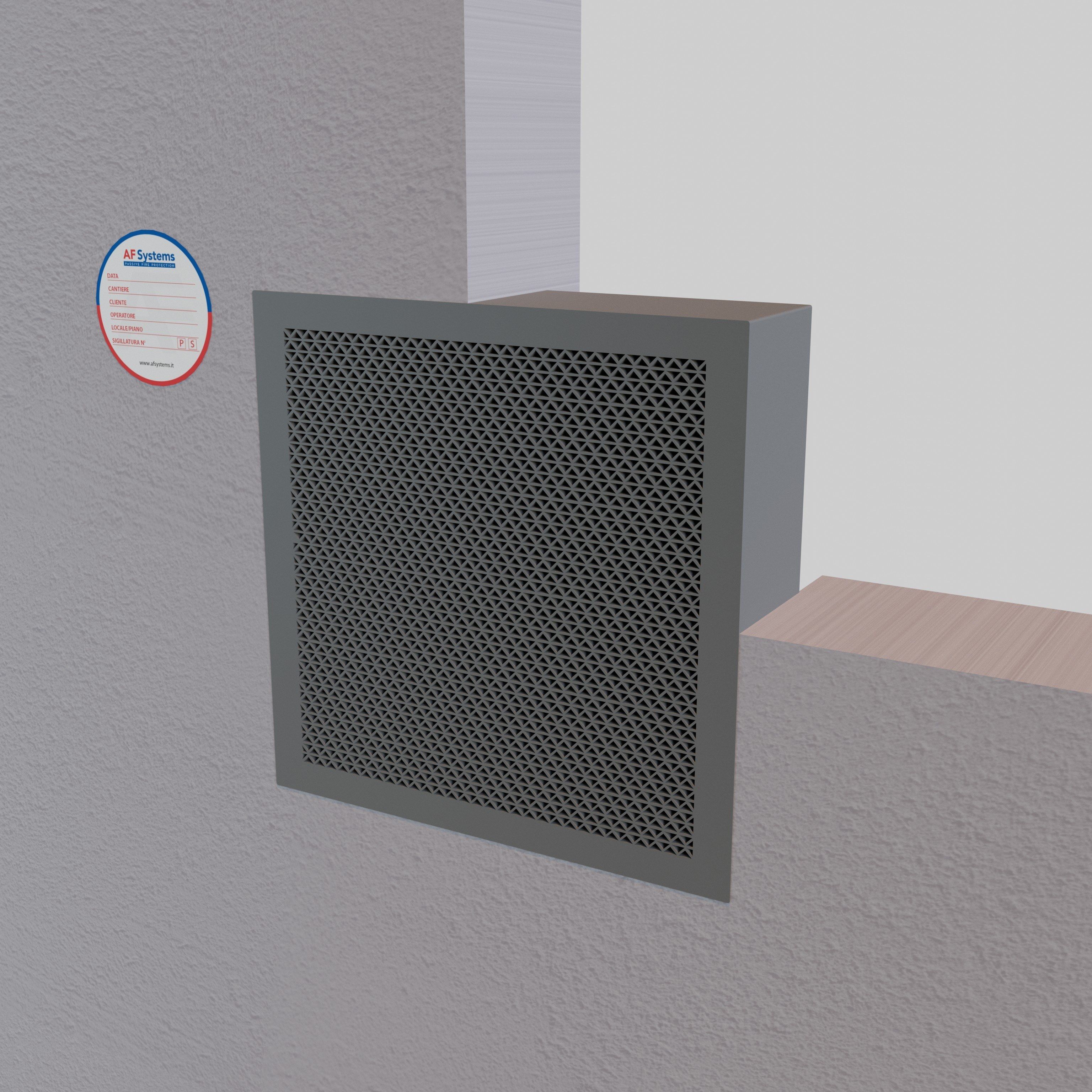 Griglia antifuoco per ventilazione naturale AF FIREGRILLE - AF SYSTEMS - Edilportale