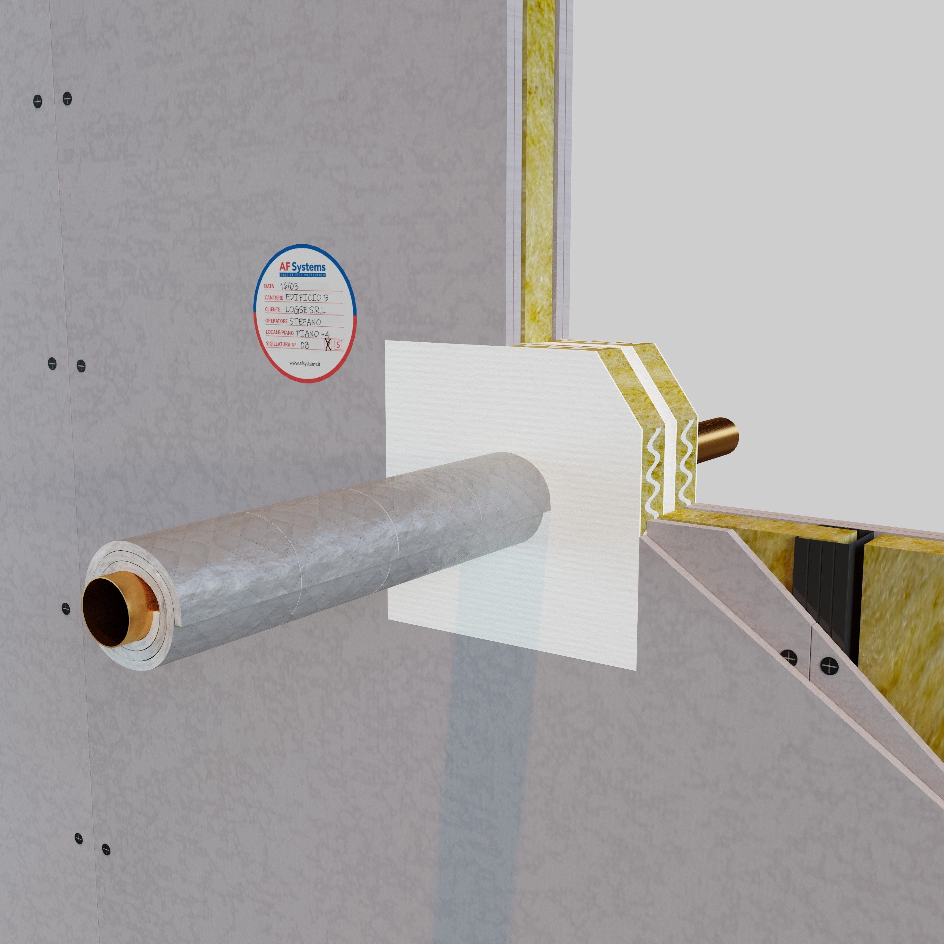 AF PIPEGUARD Fire protection for metal pipe penetrations By AF SYSTEMS