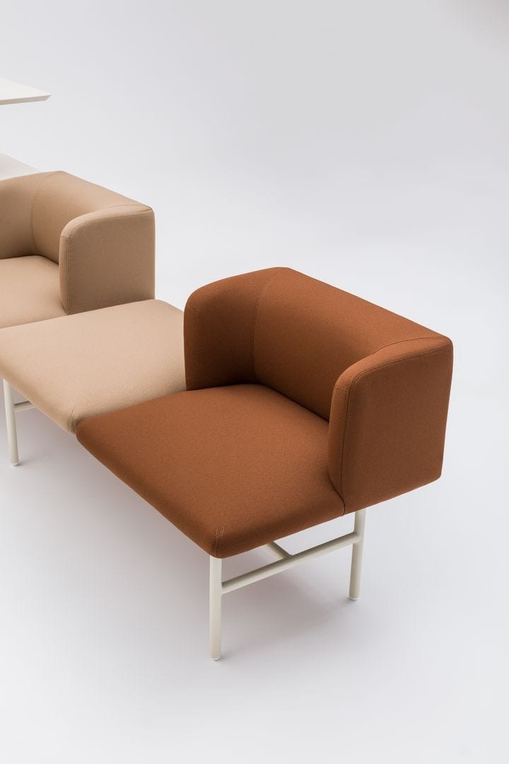 AGORA Modular fabric sofa By MDD | design Form Us With Love