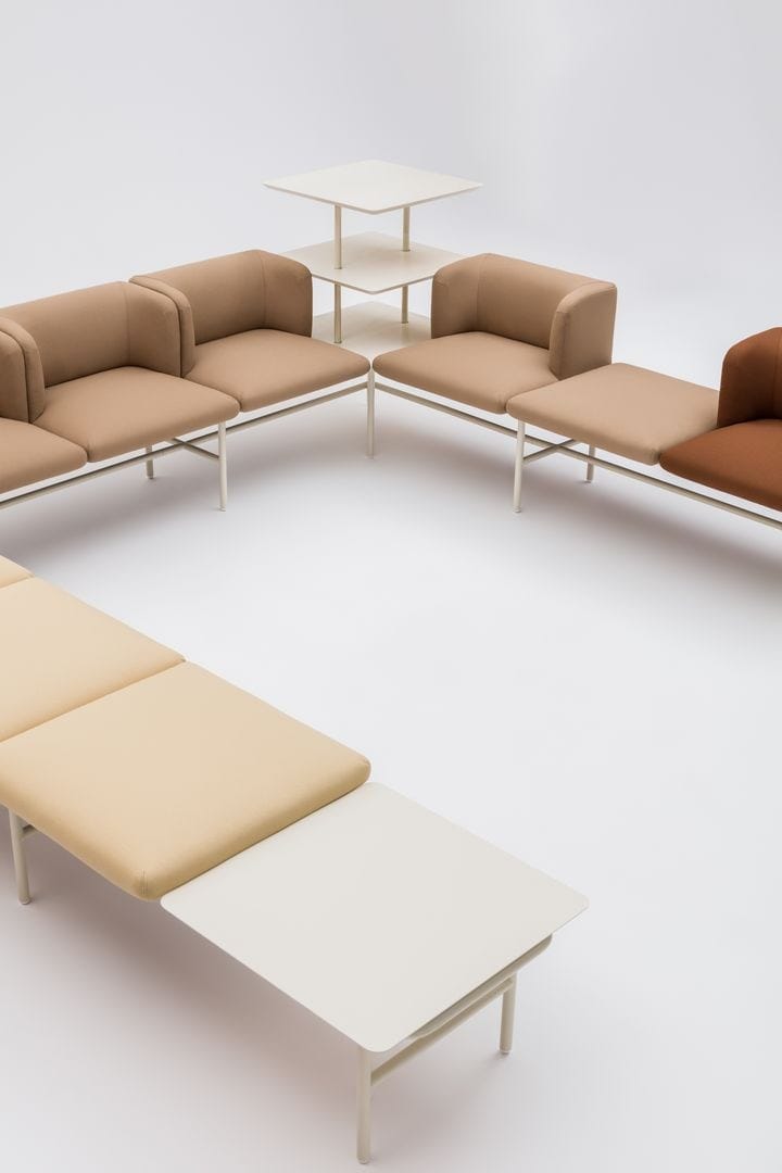 AGORA Modular fabric sofa By MDD | design Form Us With Love